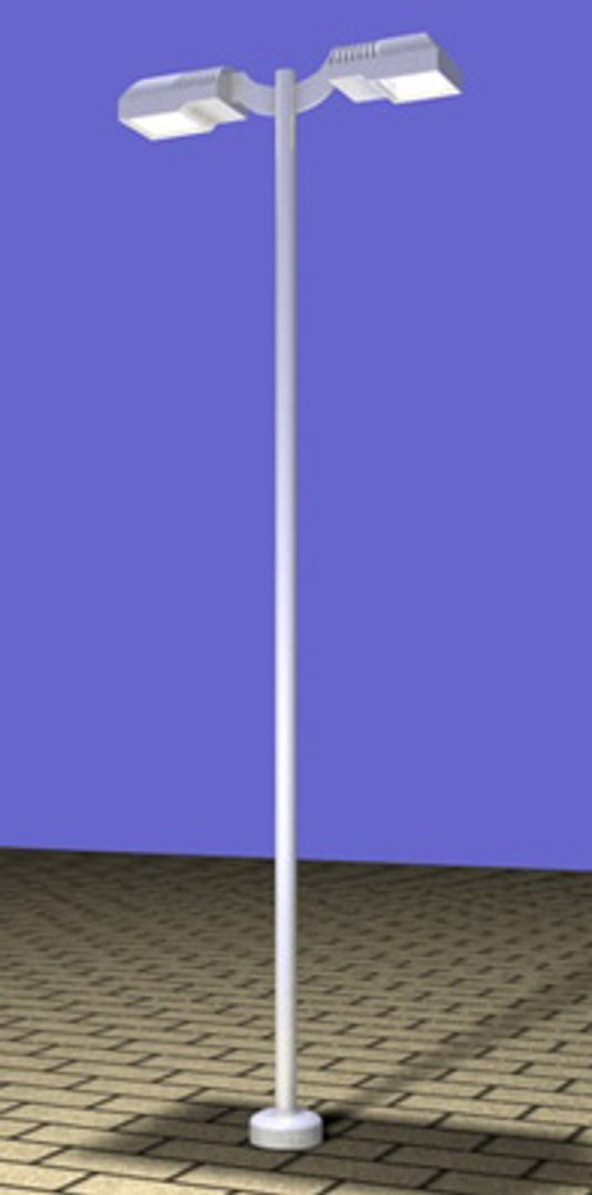 3ds Max Street Lamp