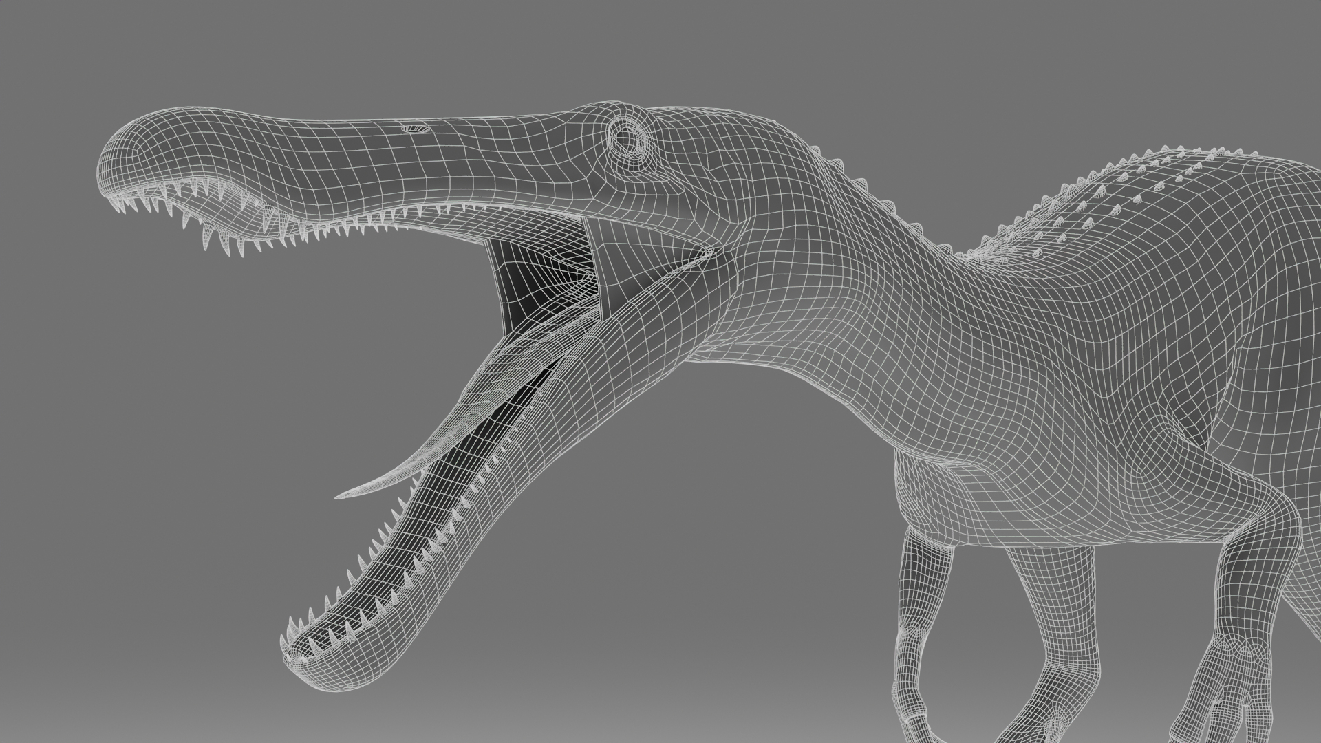 3D baryonyx walkeri model - TurboSquid 1575026