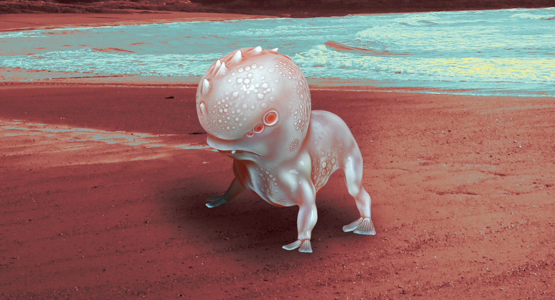 Sci-fi Baby C4d Free