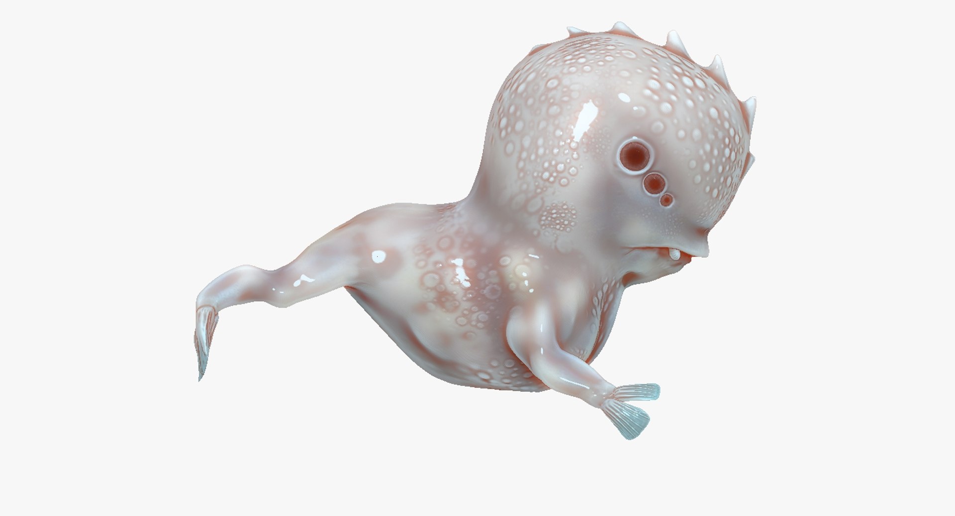 Sci-fi Baby C4d Free