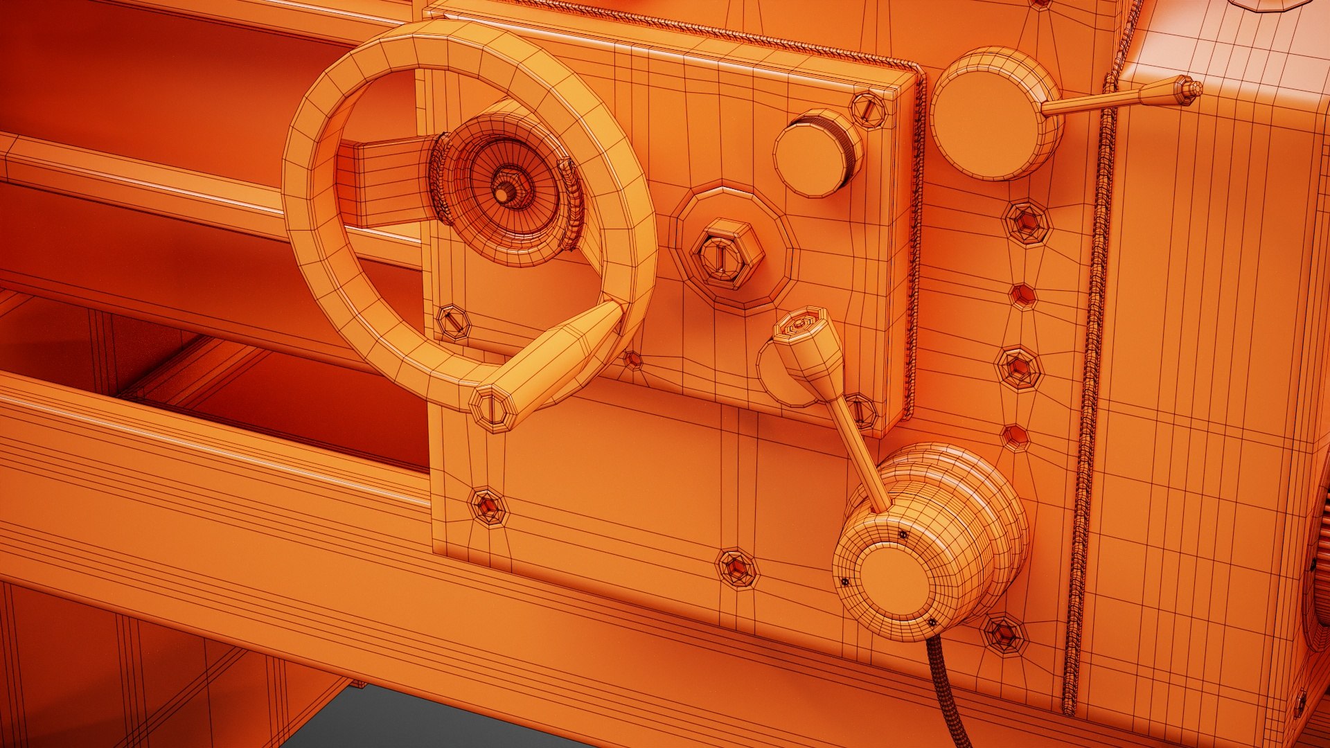 Milling Machine Highpoly 3D Model - TurboSquid 2400223