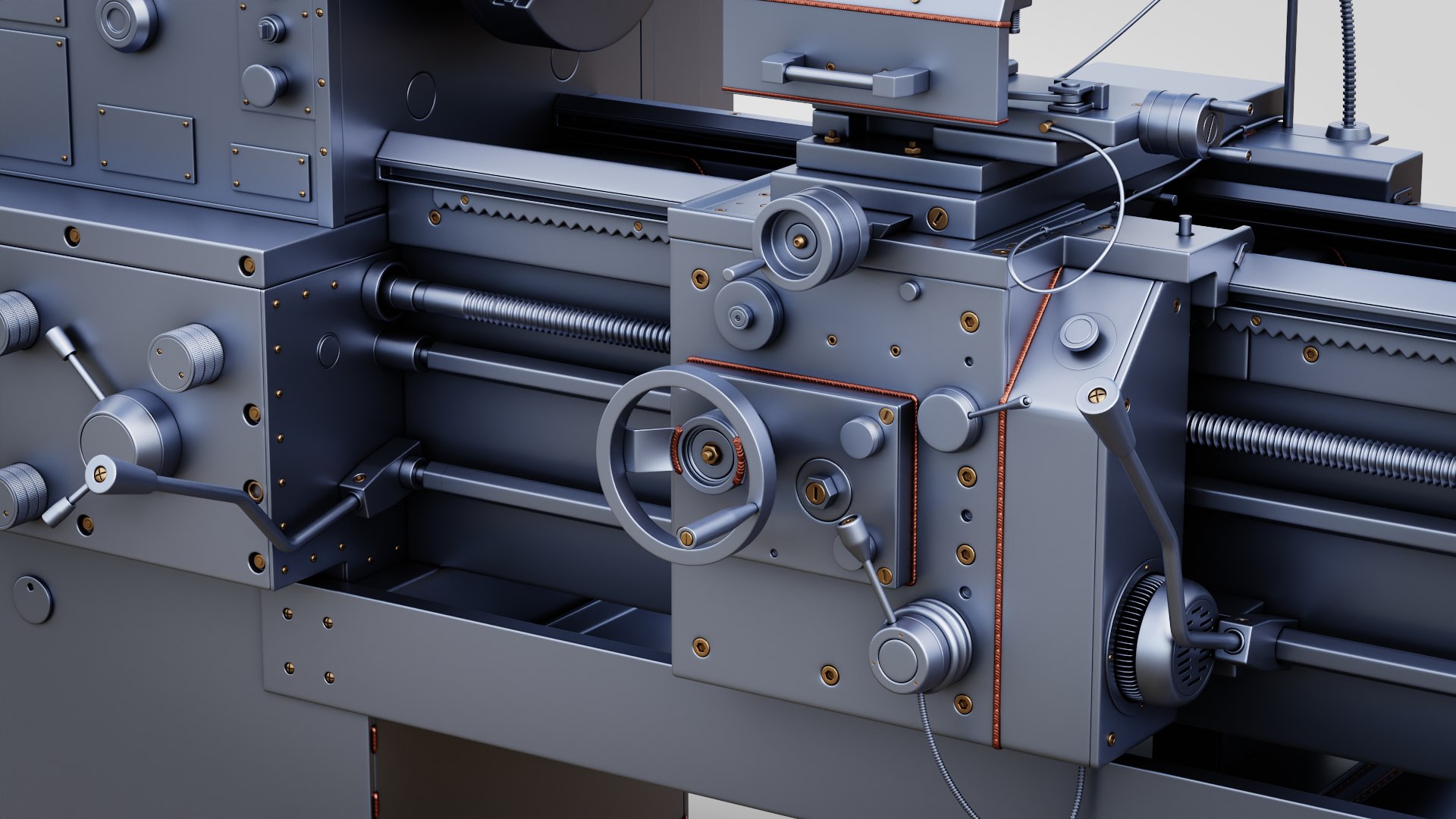 Milling Machine Highpoly 3D Model - TurboSquid 2400223
