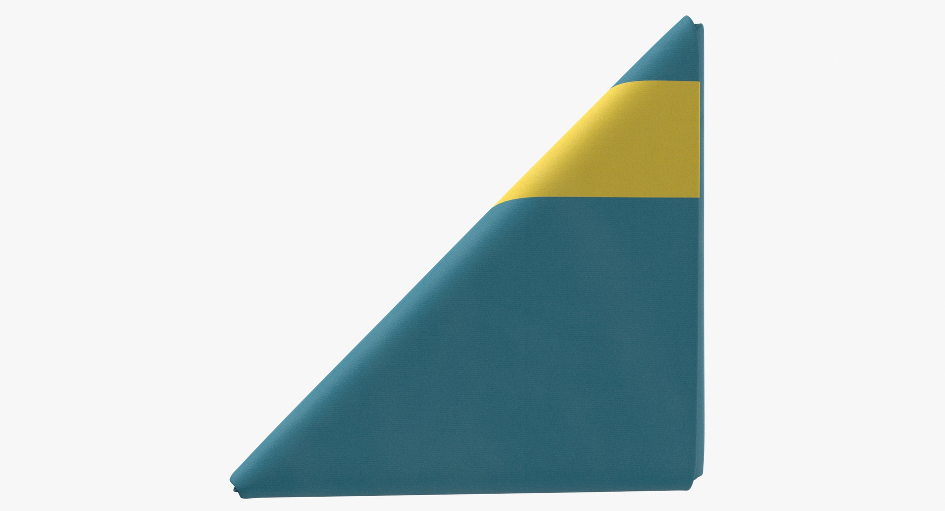 Flag Folded Triangle Bahamas 3D Model - TurboSquid 1573520