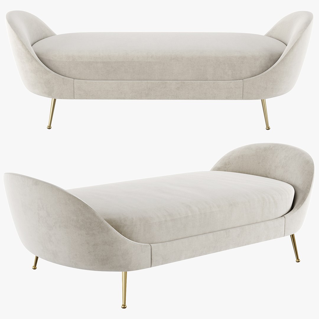Aubury Daybed 3D - TurboSquid 2154663
