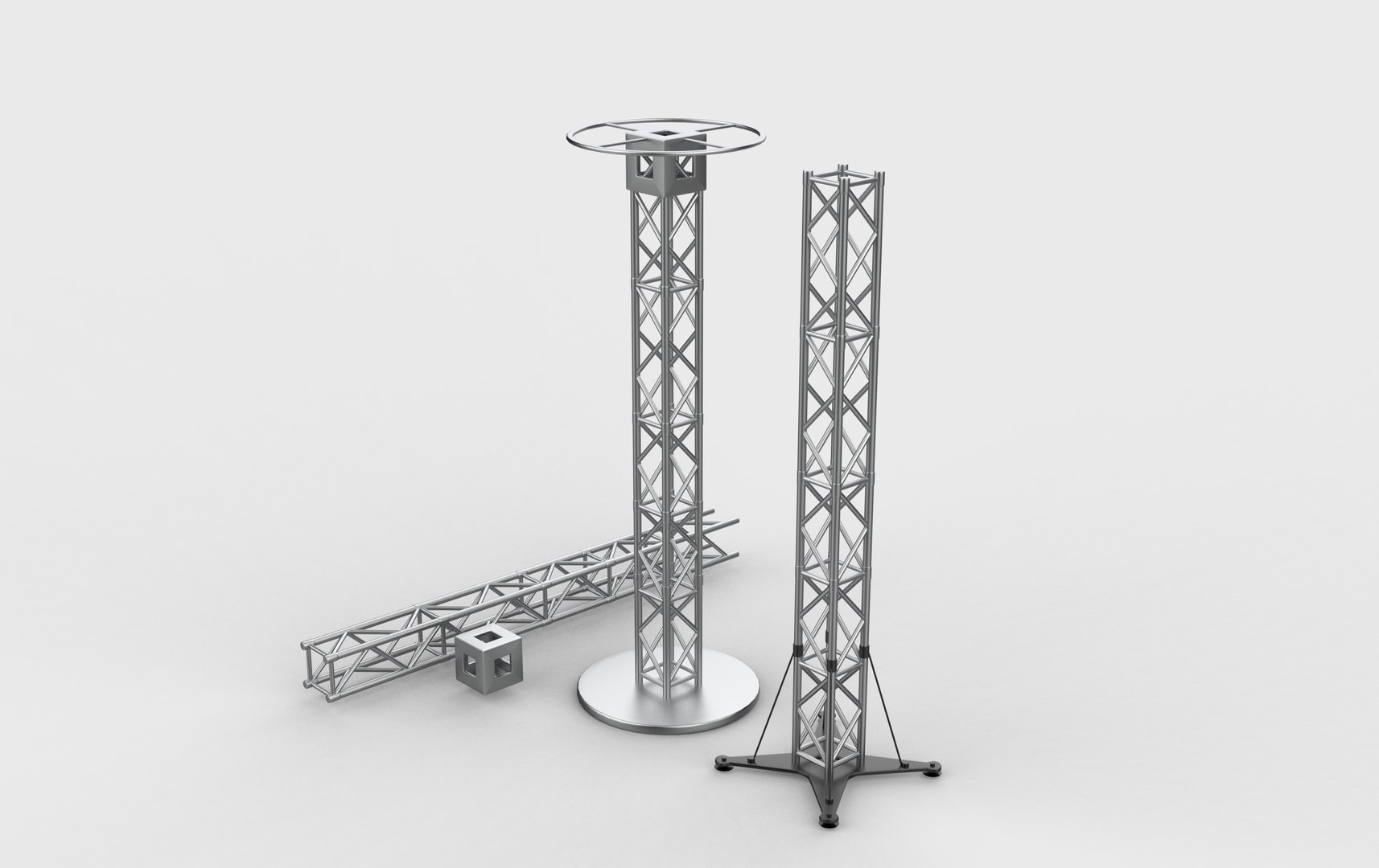 3D BOX TRUSS 3D Model Model - TurboSquid 2469664