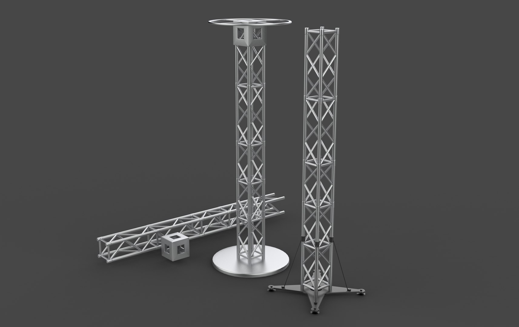 3D BOX TRUSS 3D Model Model - TurboSquid 2469664