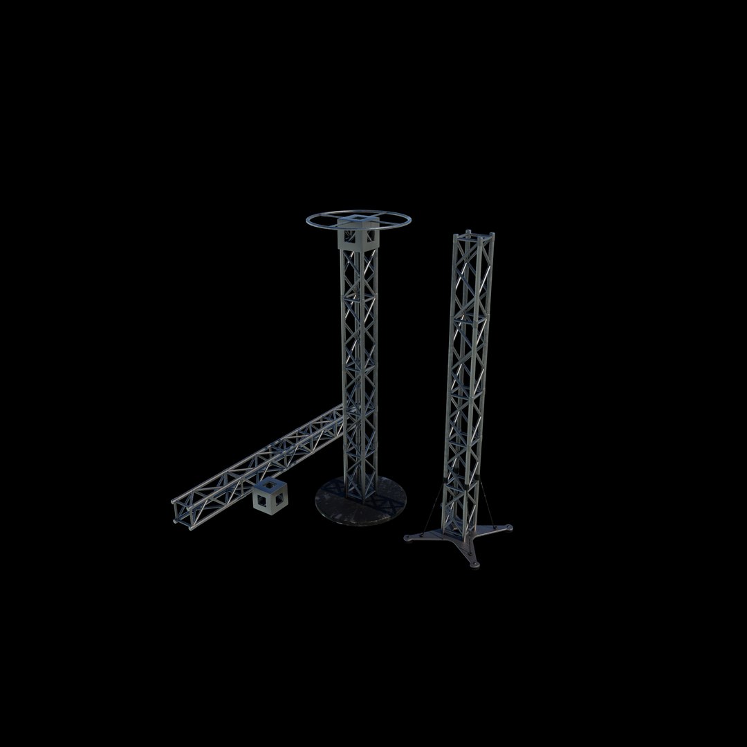 3D BOX TRUSS 3D Model Model - TurboSquid 2469664