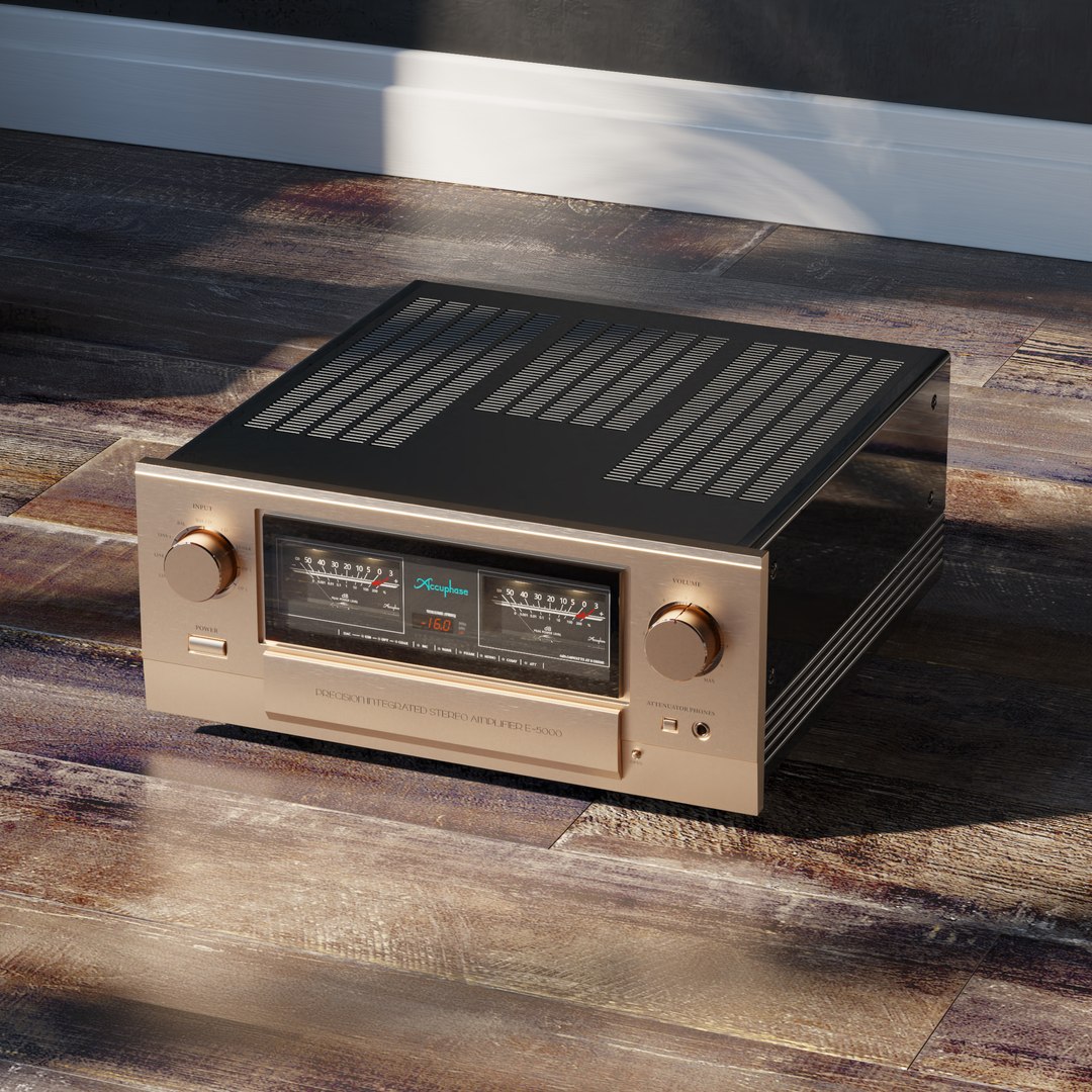 Accuphase E-5000 3D model - TurboSquid 2017897