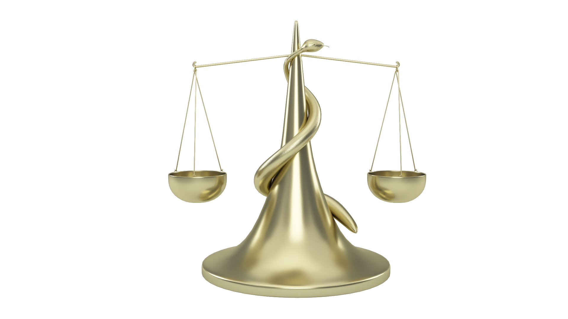 Balanced Scale Model - TurboSquid 2027239