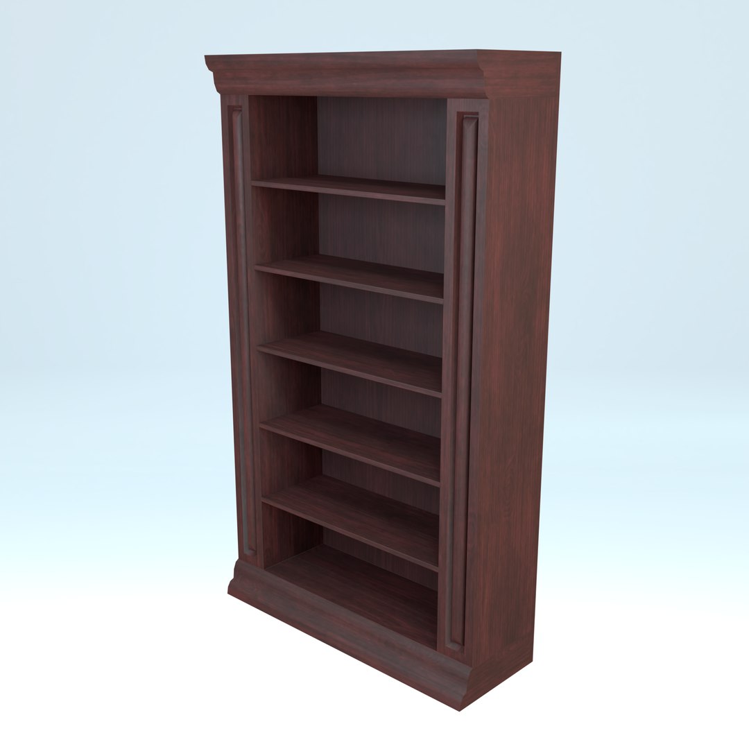 Book Shelf 3D Model - TurboSquid 1383630