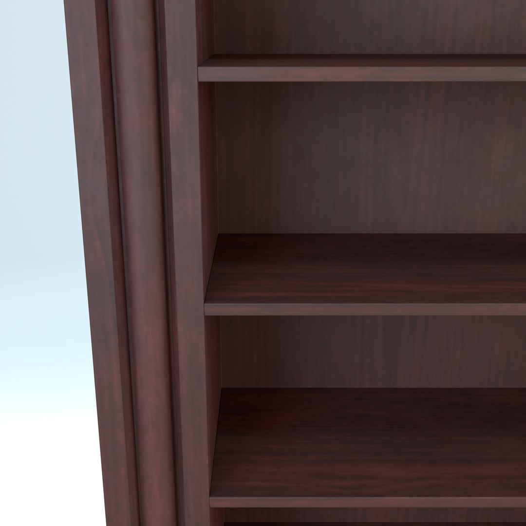 Book Shelf 3D Model - TurboSquid 1383630