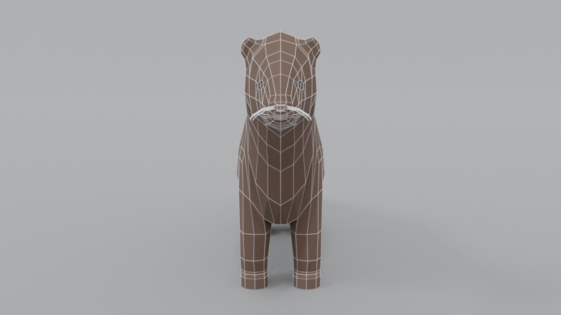 3D Model Mink Quads Blender - TurboSquid 1581358