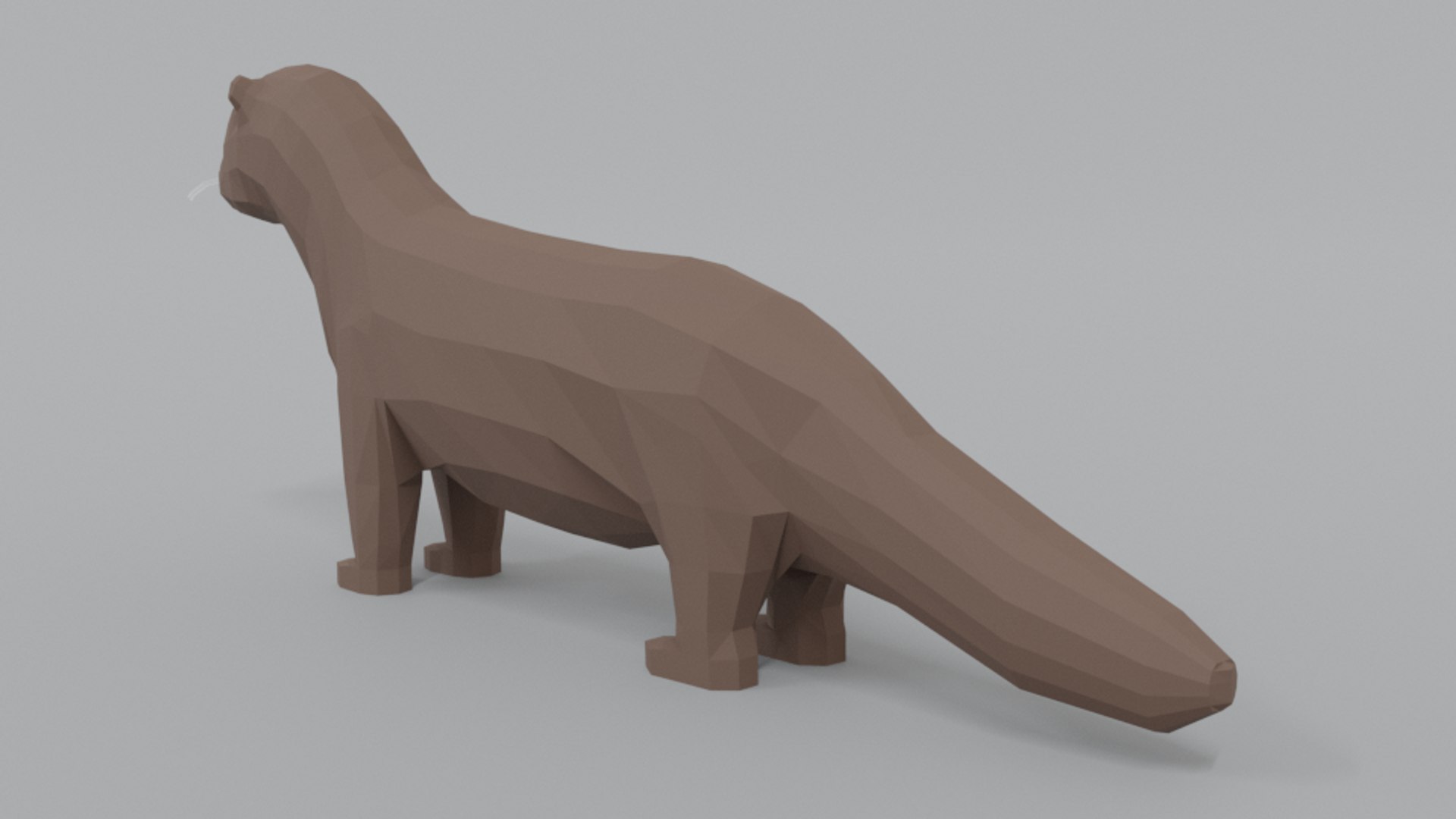 3D Model Mink Quads Blender - TurboSquid 1581358