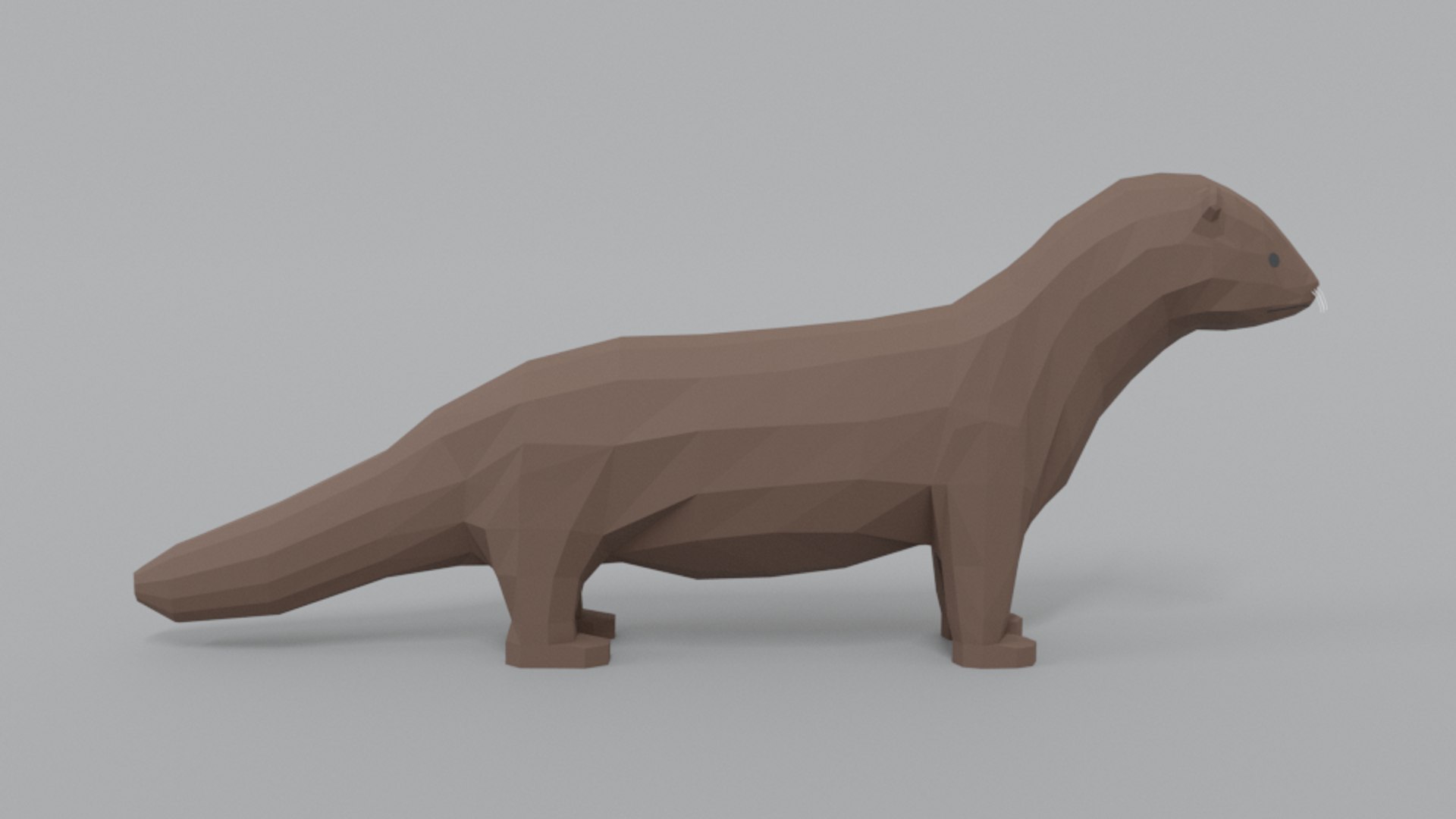 3D Model Mink Quads Blender - TurboSquid 1581358