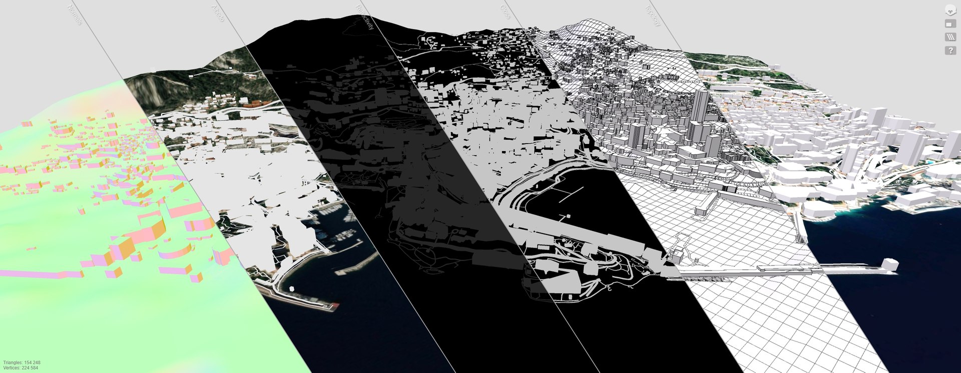Cityscape Monaco France 3D Model - TurboSquid 2257722