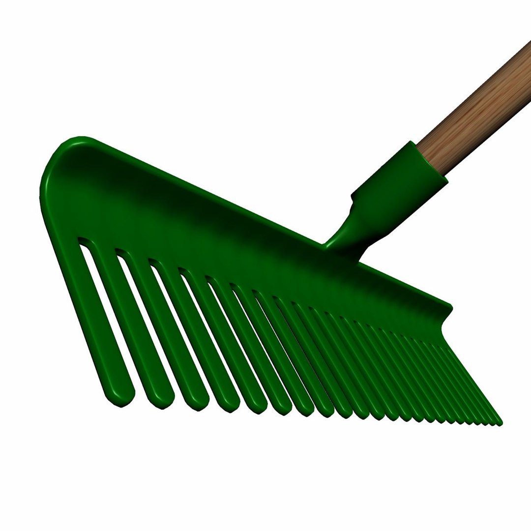 3D Rake Tool Model - TurboSquid 1656181