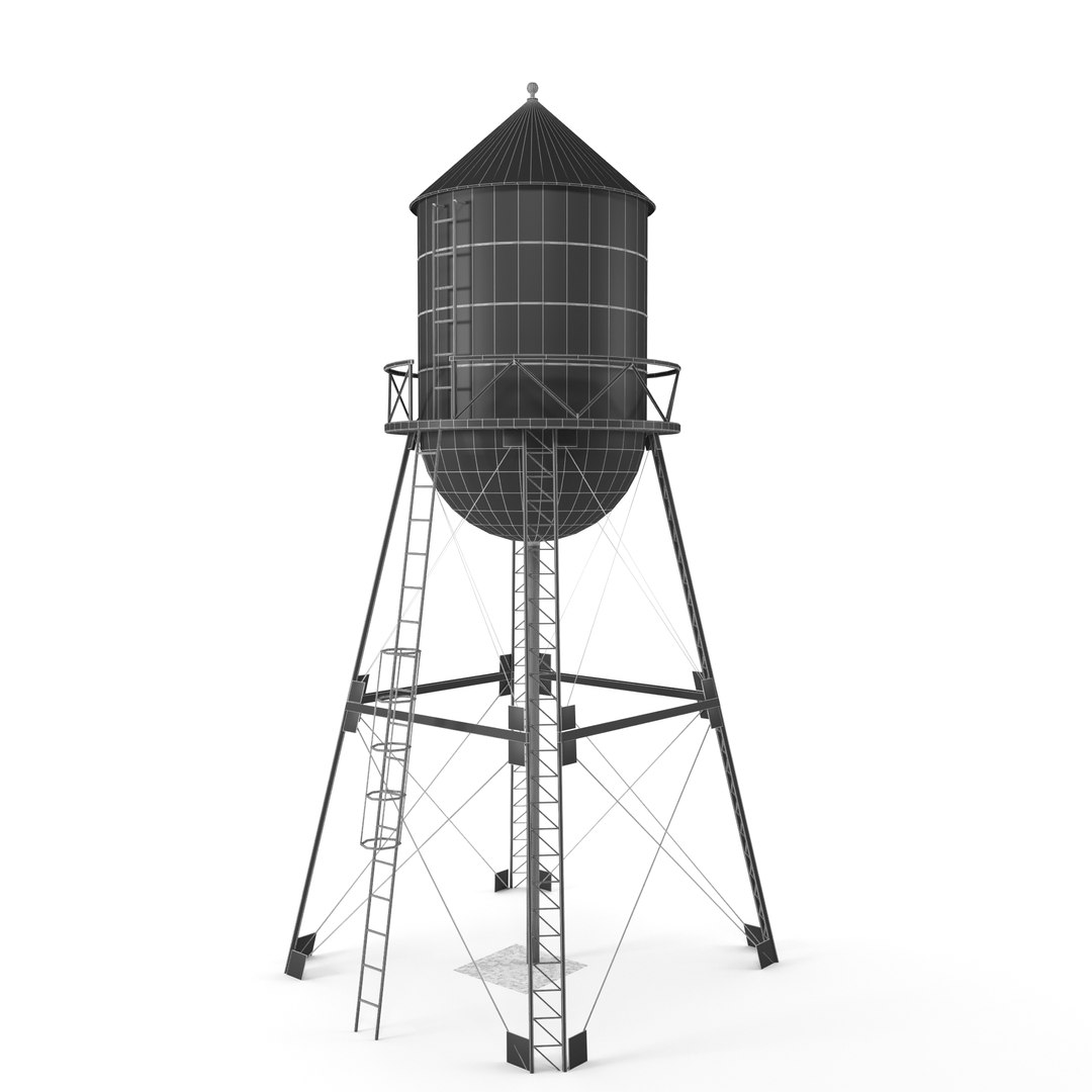3D Water Tank - TurboSquid 2304721