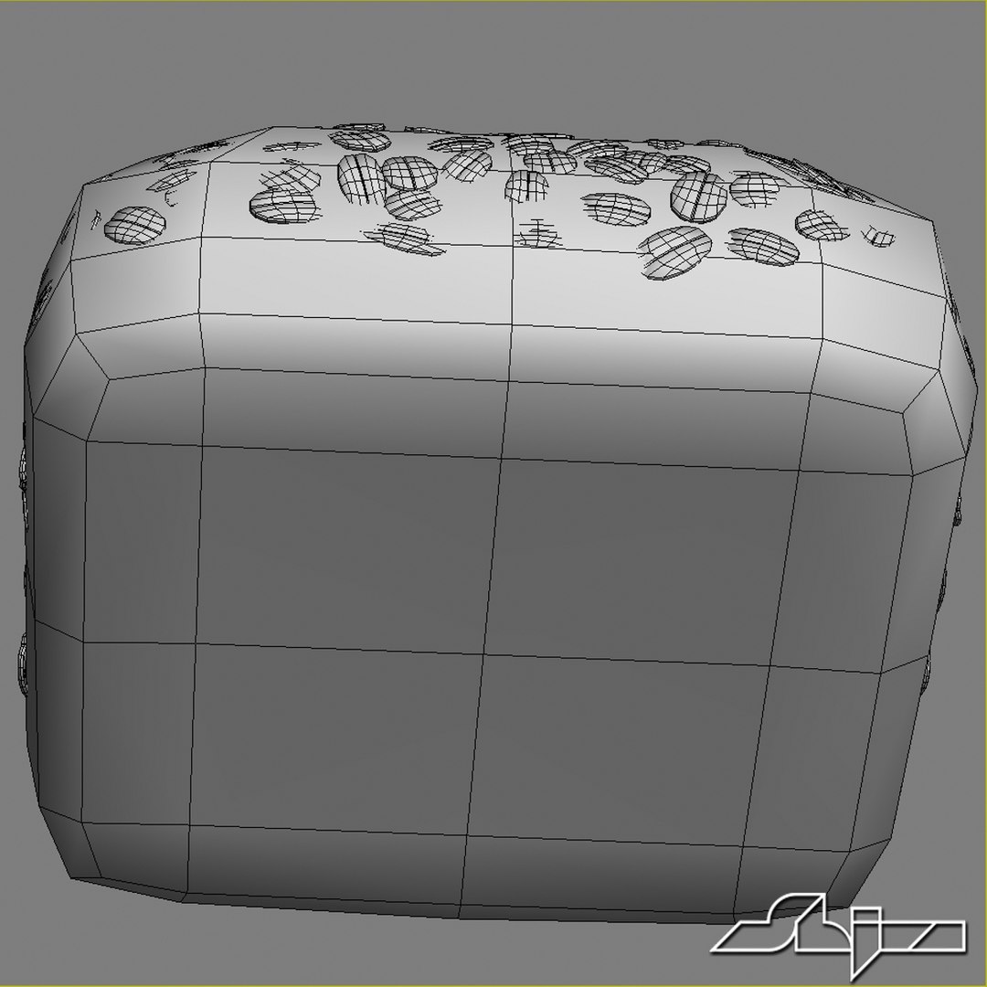 3d Model Bread Modeled