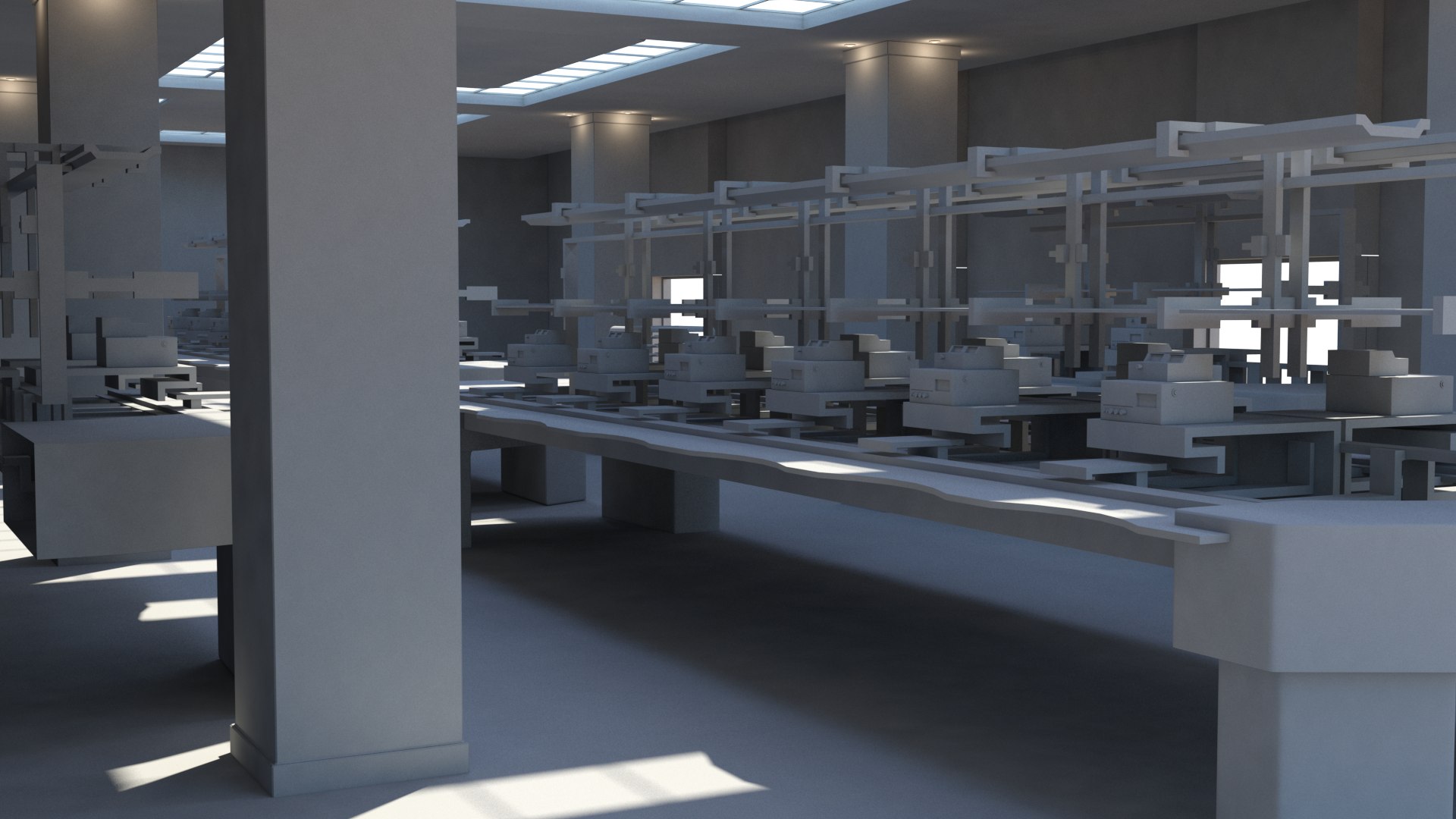 3d Model Of Science Laboratory