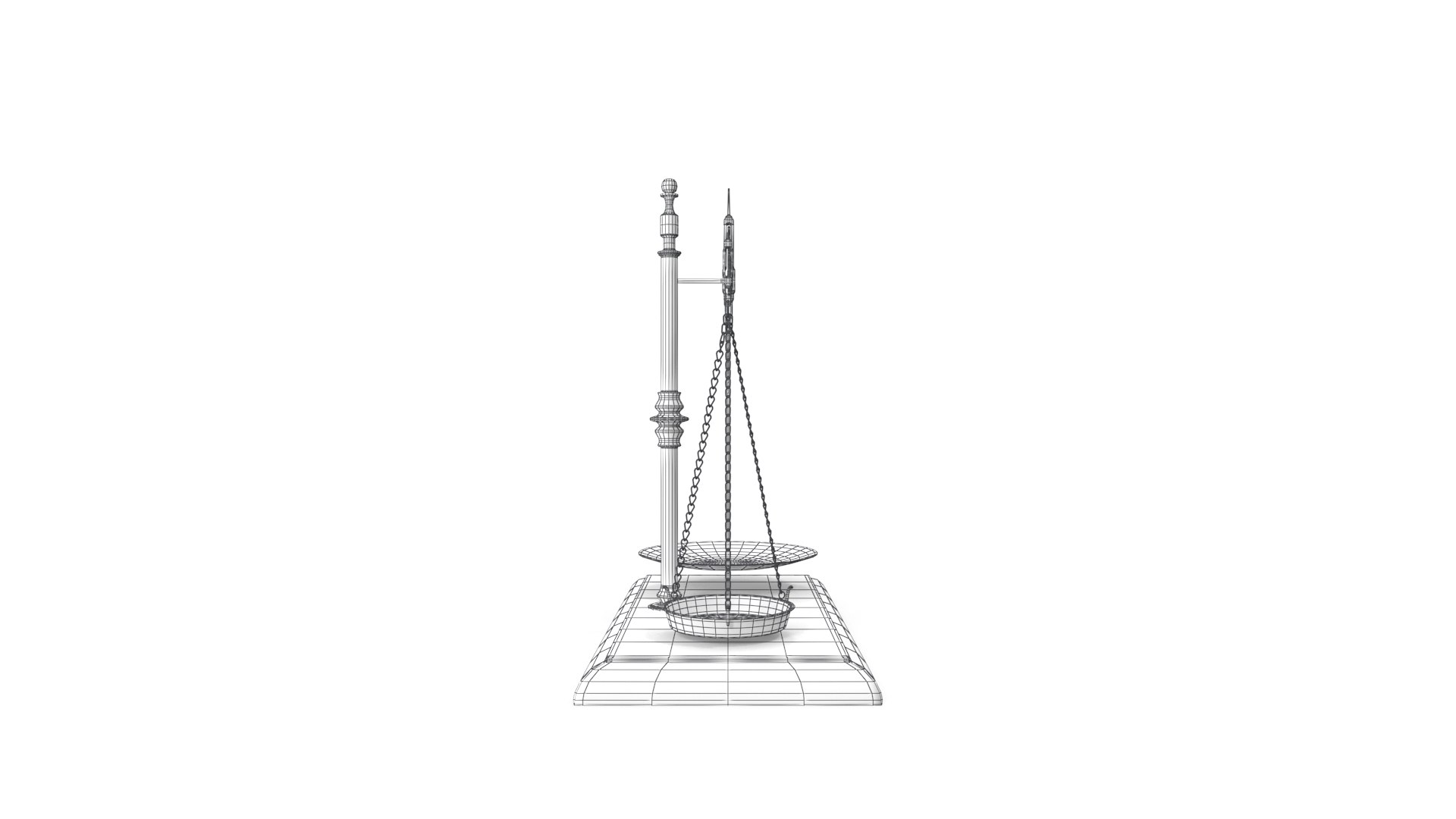 Antique Scales 3D - TurboSquid 2035196