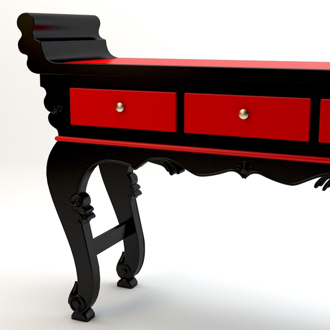Table Chinese 3d Model