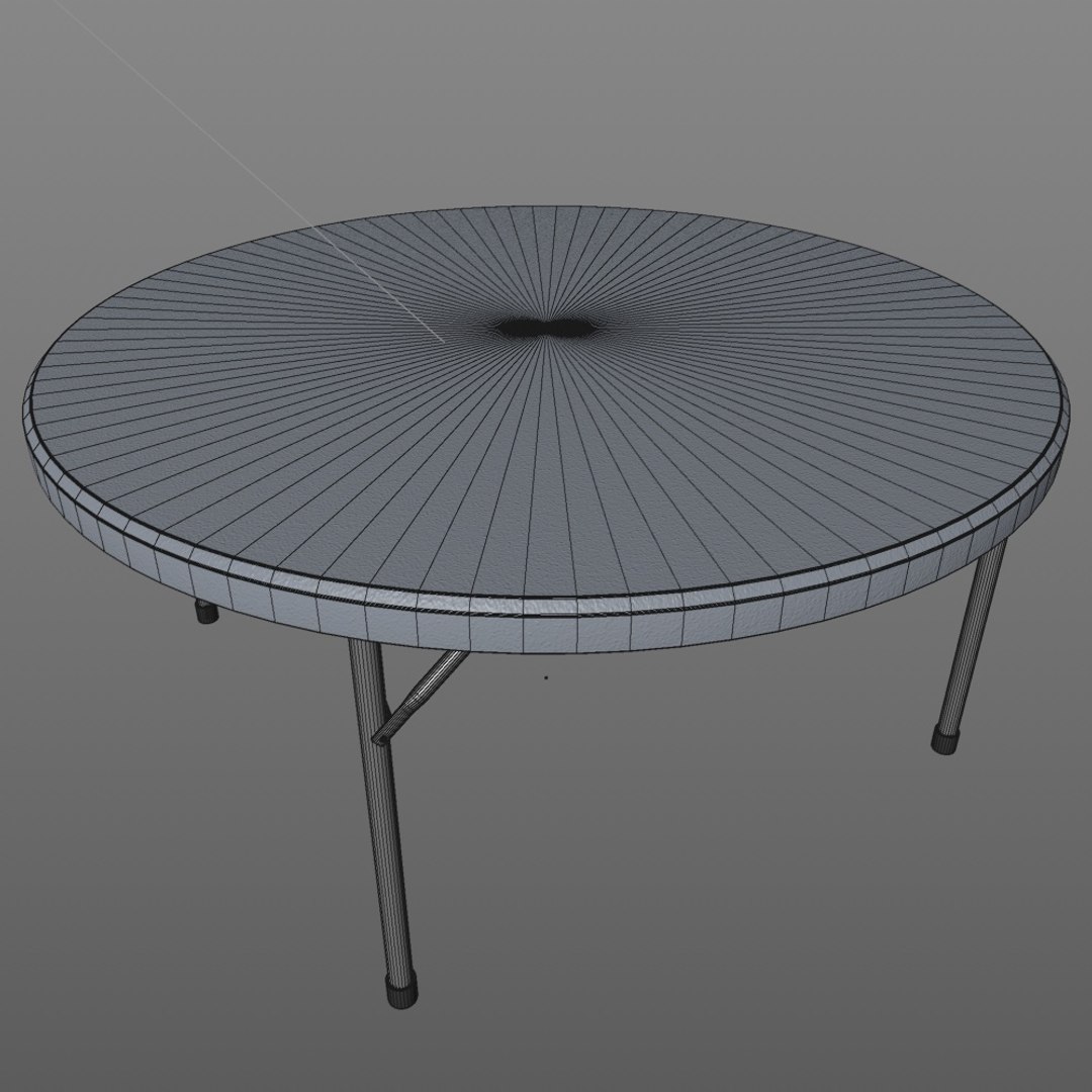 3D Model Cafeteria Table - TurboSquid 1512707
