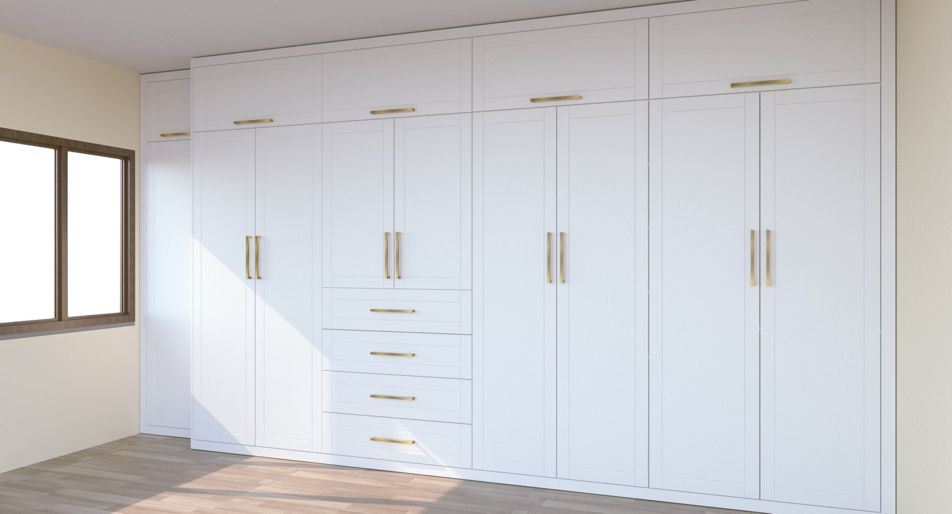 3D Low Poly Realistic Wardrobe Design - TurboSquid 1728300