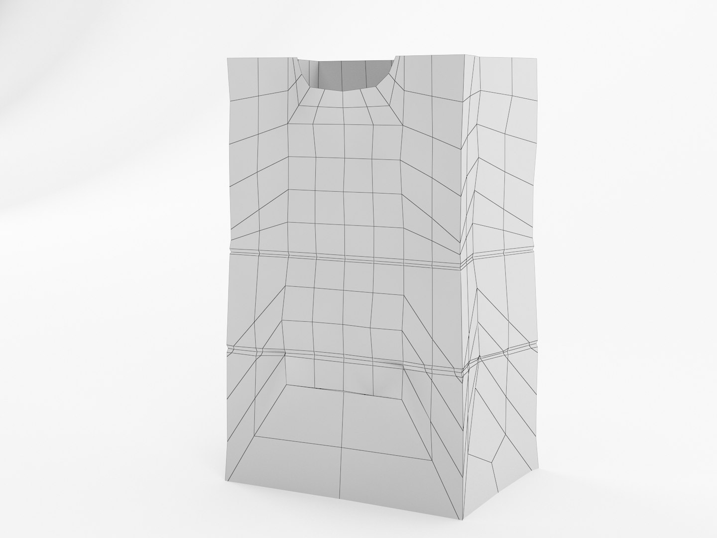 Free 3D Paper Bag Model - TurboSquid 1190189
