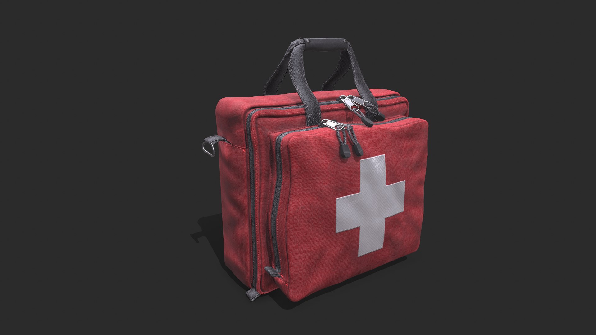 3D модель Medkit Low-poly PBR - TurboSquid 1953061