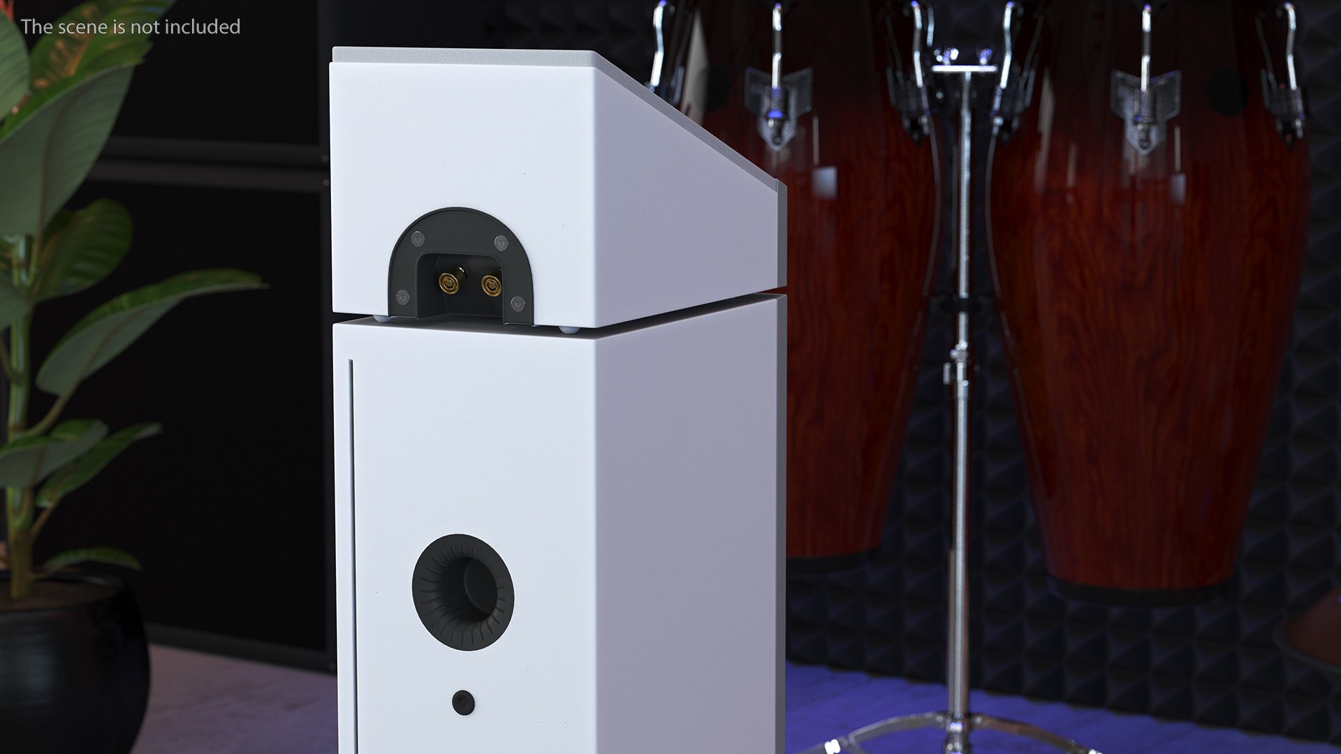 Bronze AMS Dolby Atmos White Model - TurboSquid 2136669