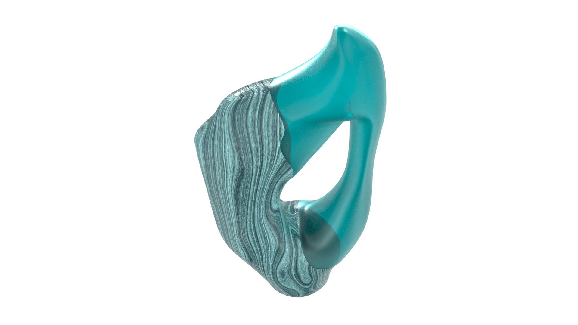 3D model Bernard Katz glass vilano in jade glass sculpture - TurboSquid ...