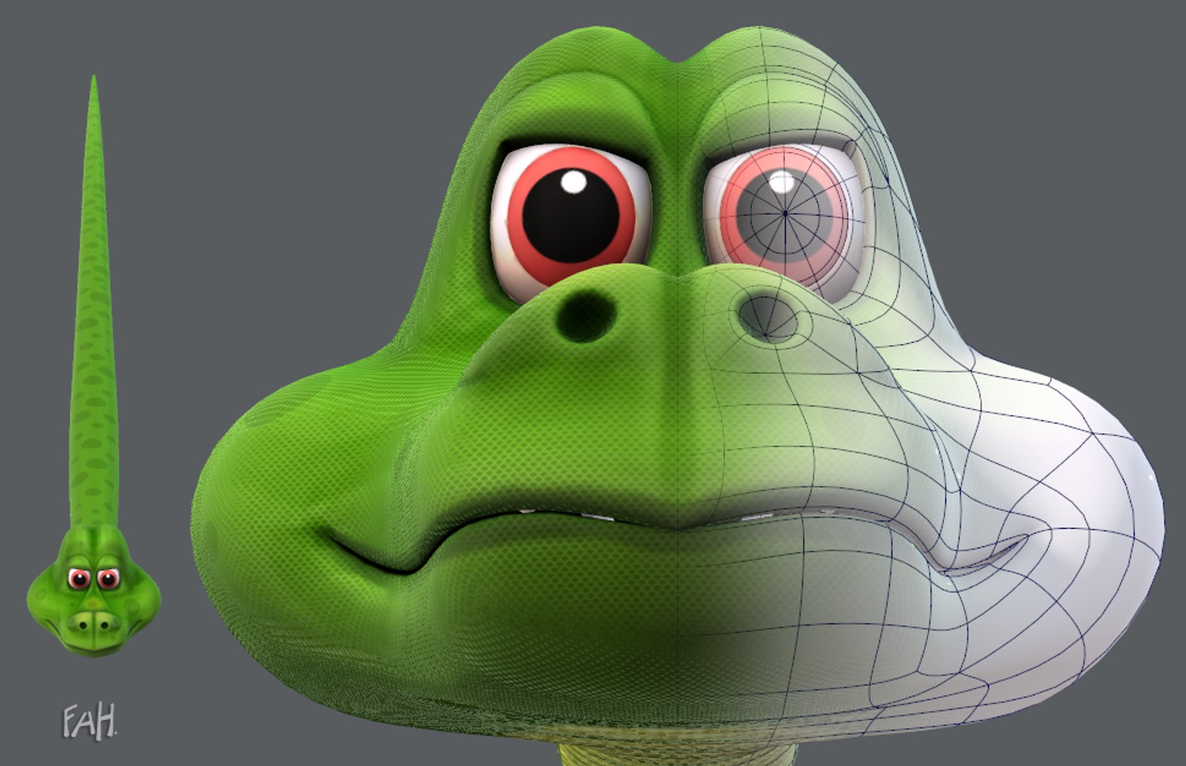 Snake v01 3D model - TurboSquid 1336298