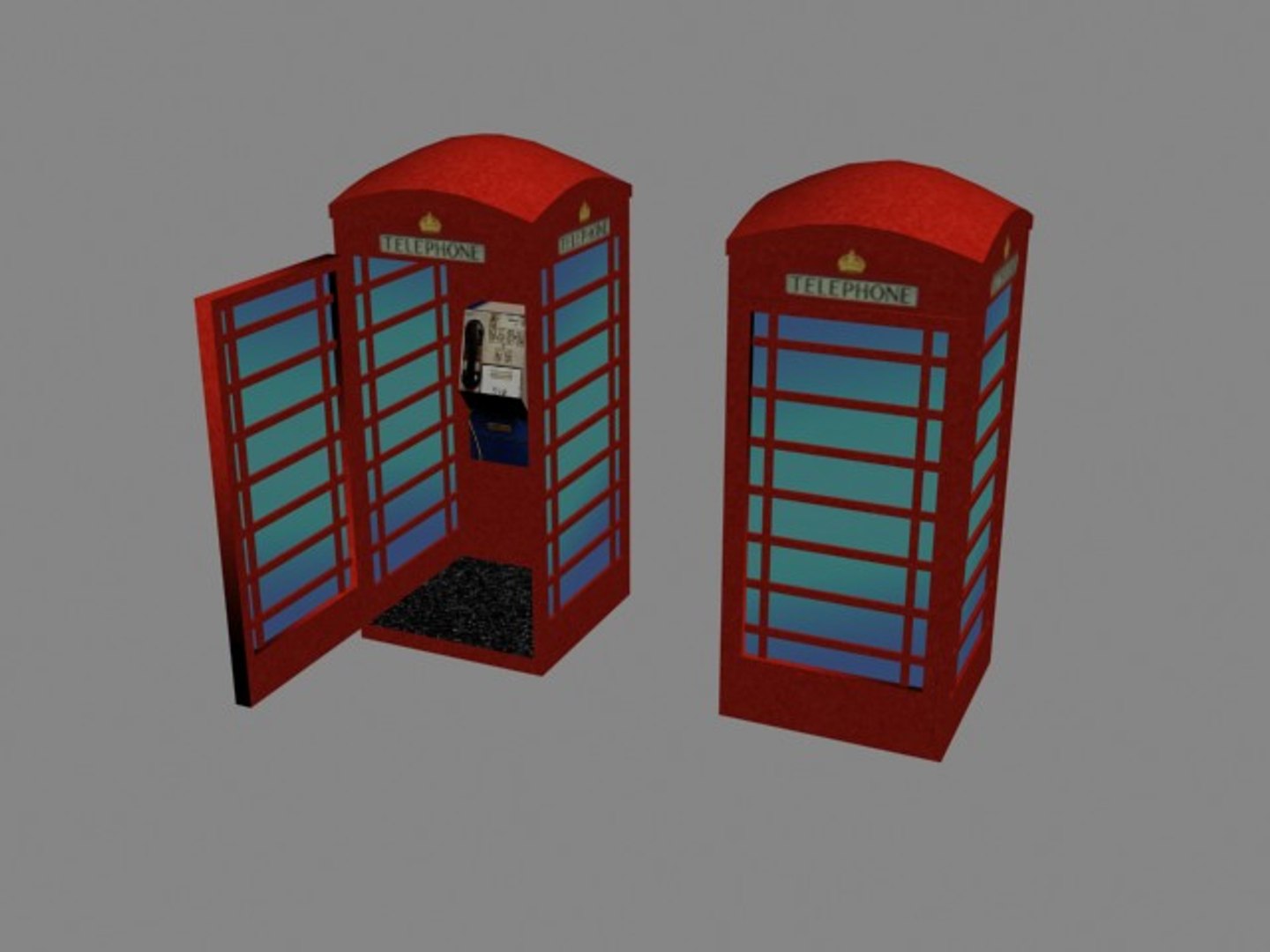 Maya Telephone Booth