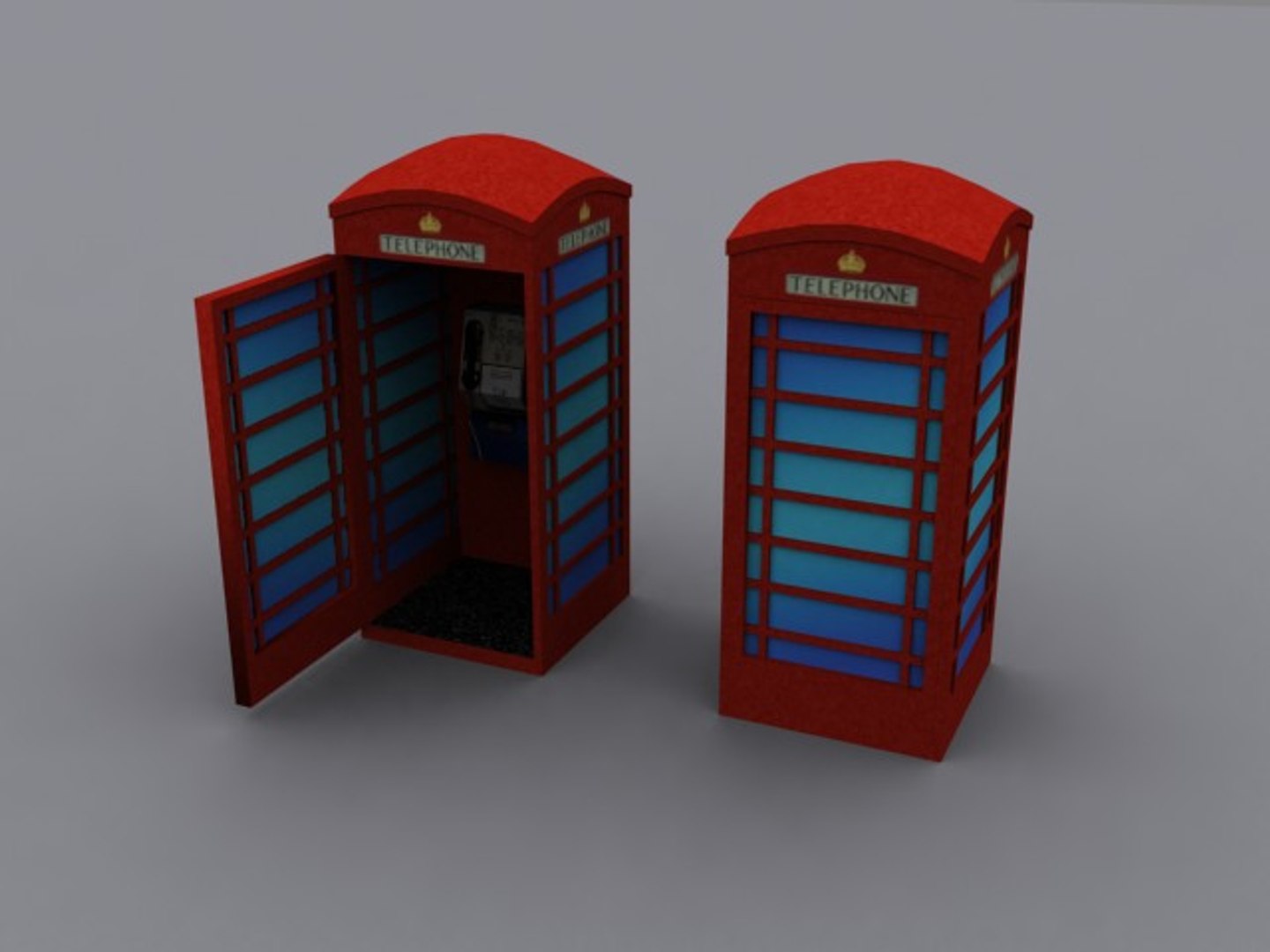 Maya Telephone Booth