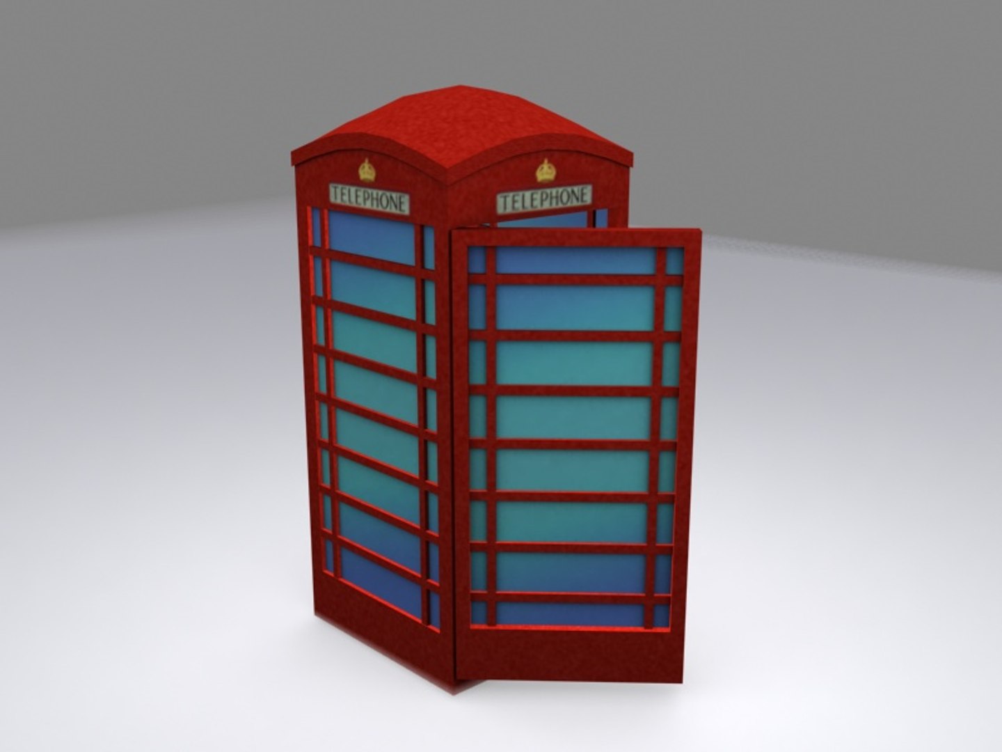 Maya Telephone Booth