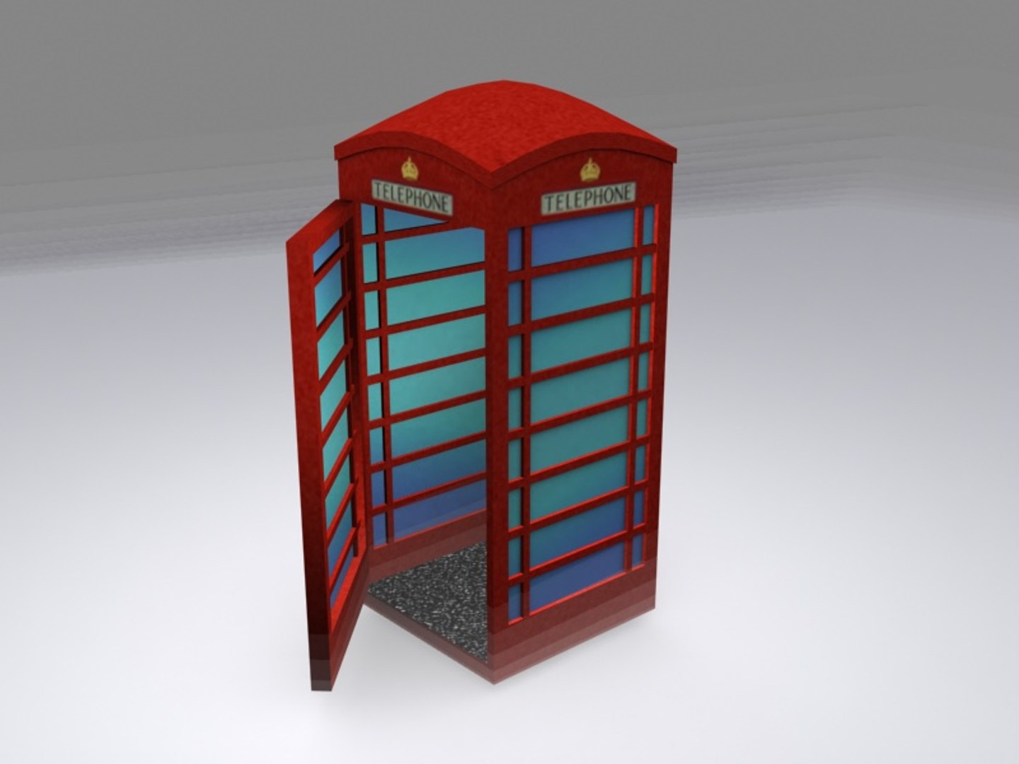 Maya Telephone Booth