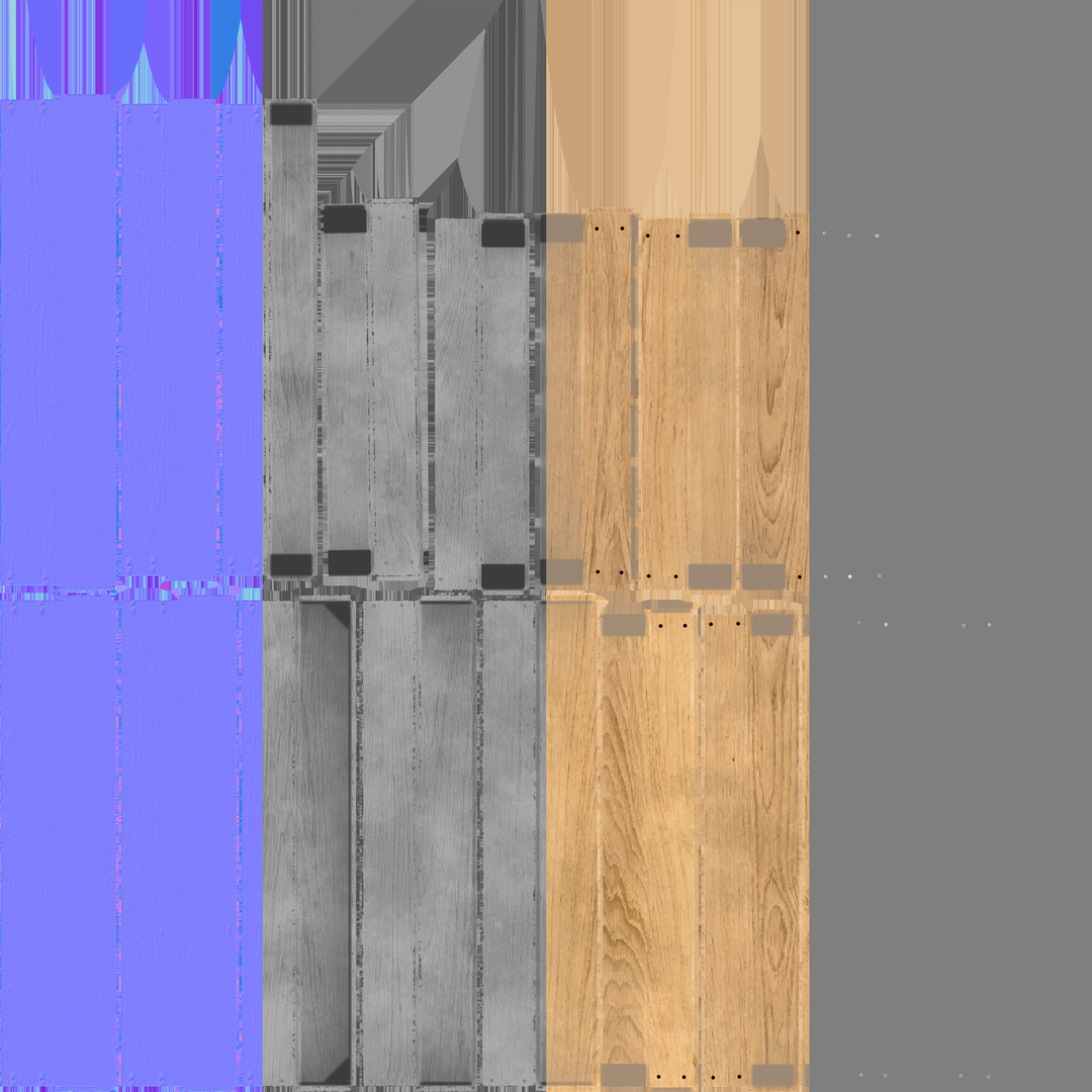 modelo 3d Caja de madera para productos de carga - TurboSquid 2038163