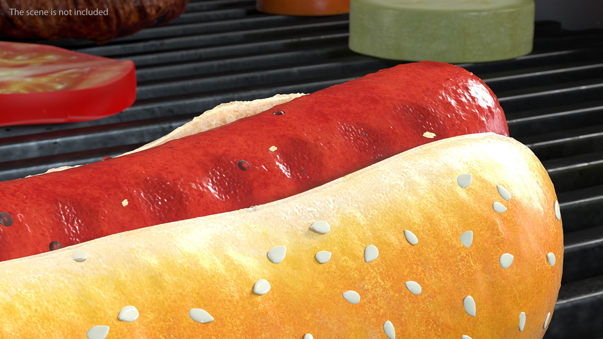3D Hot Dog Model - TurboSquid 1839928