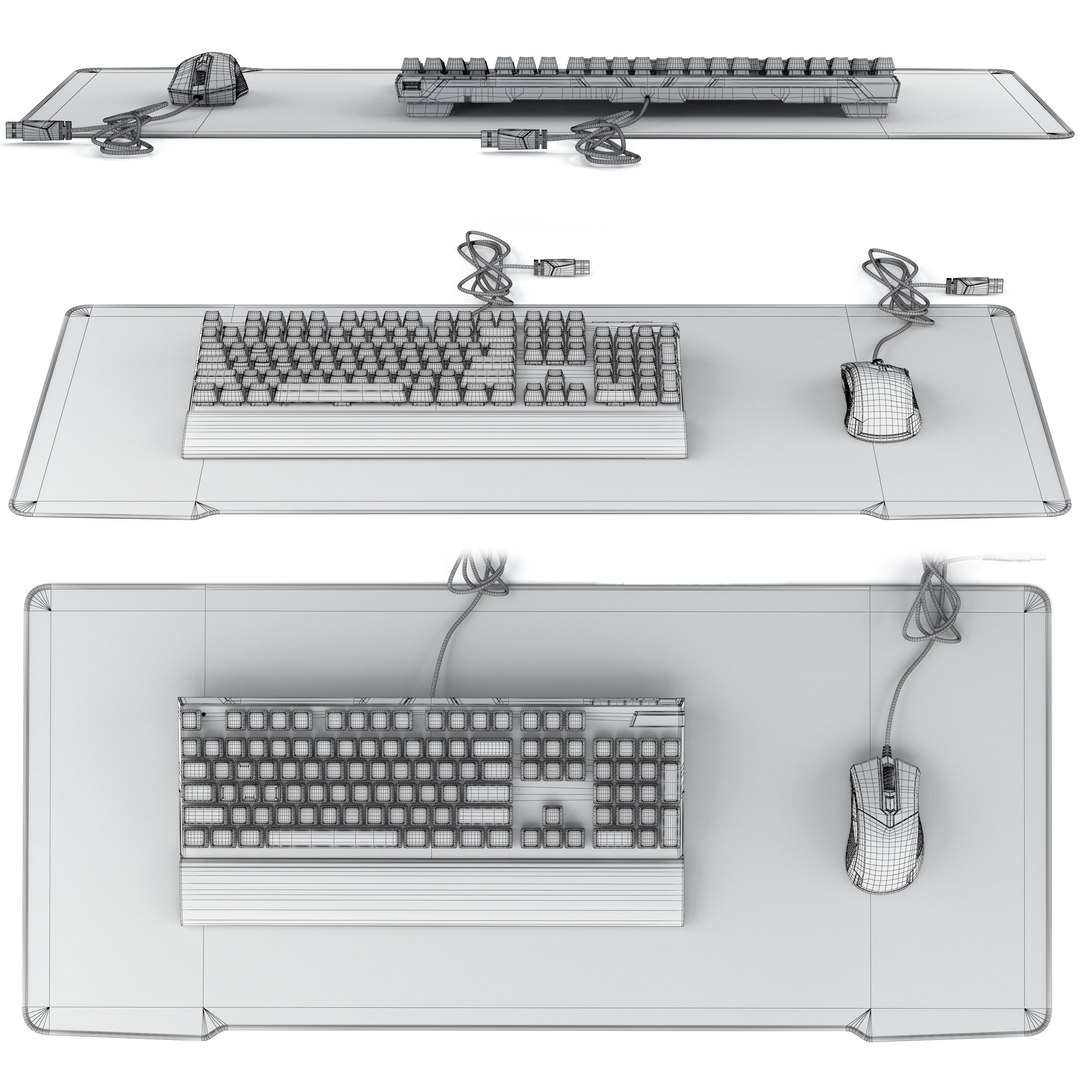 Gaming PCs and PC accessories 3D - TurboSquid 2081019