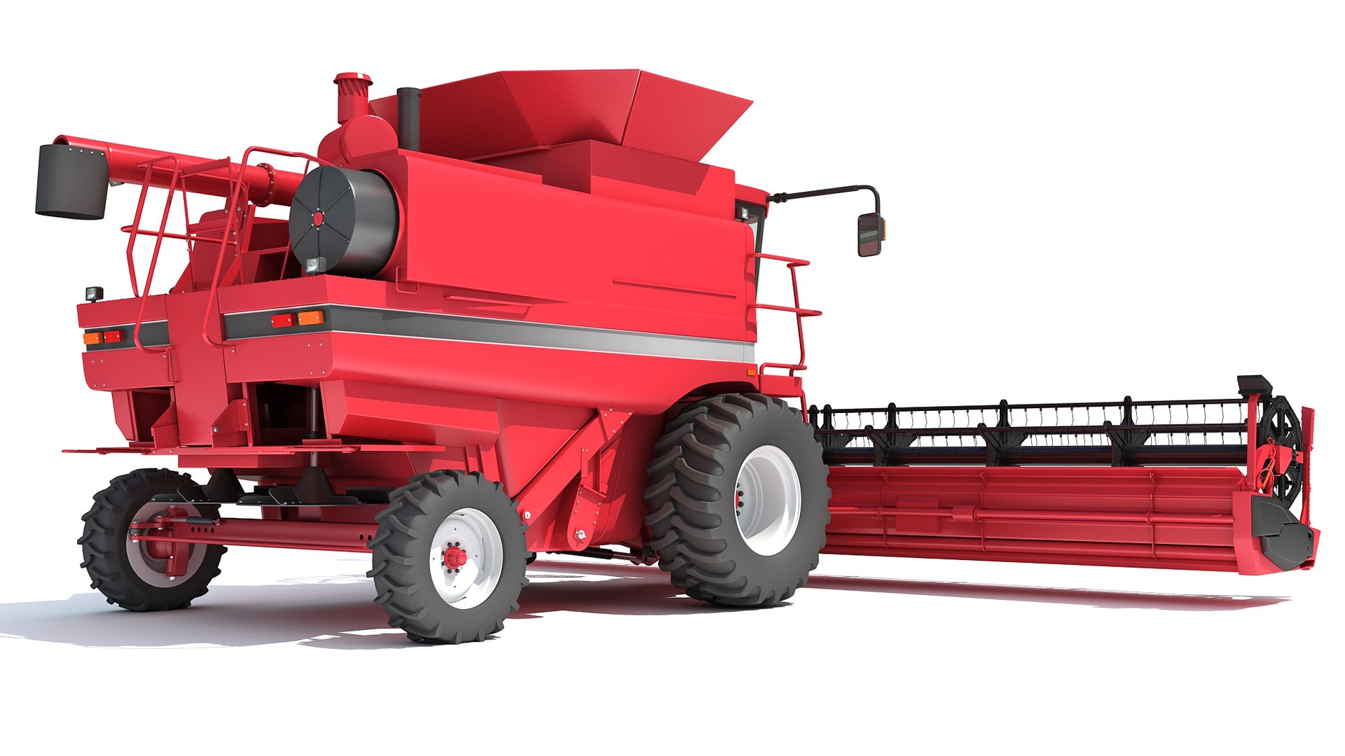 Combine Harvester Model - TurboSquid 1511455
