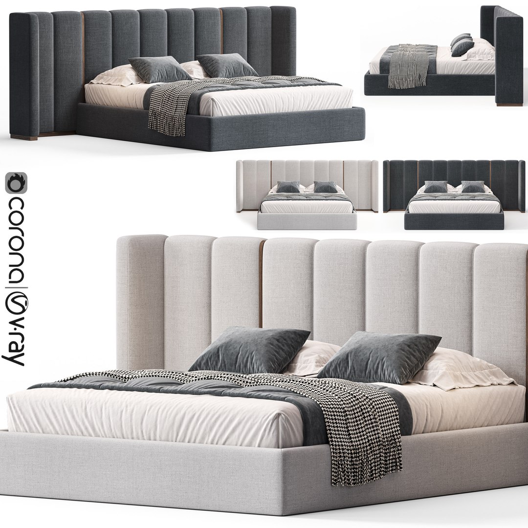 Porada Aida Bed Model - TurboSquid 2319937