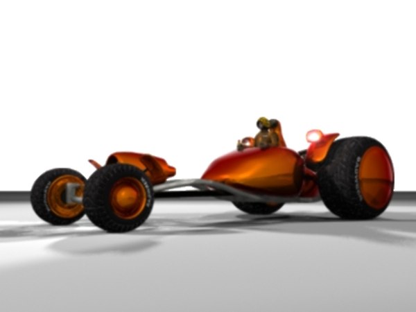 boogie vehicle 3d model