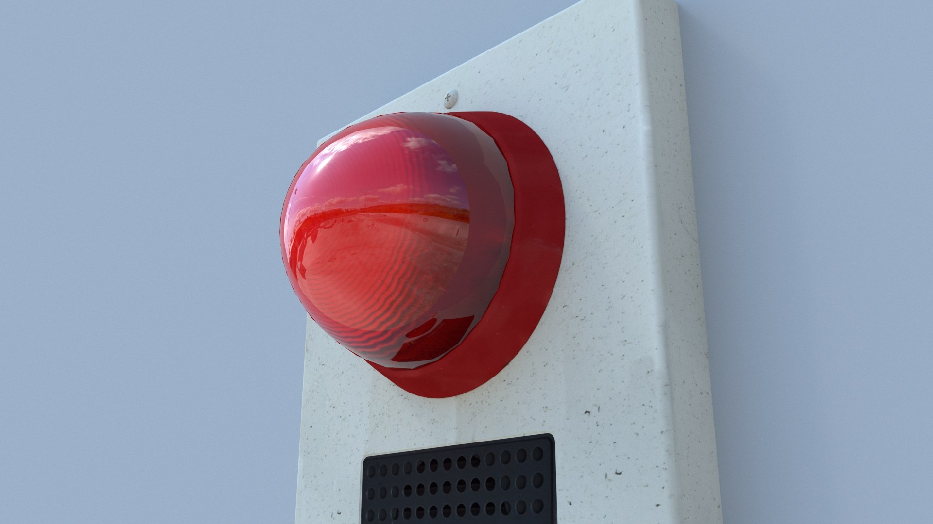 3D Emergency Bell - TurboSquid 1768790