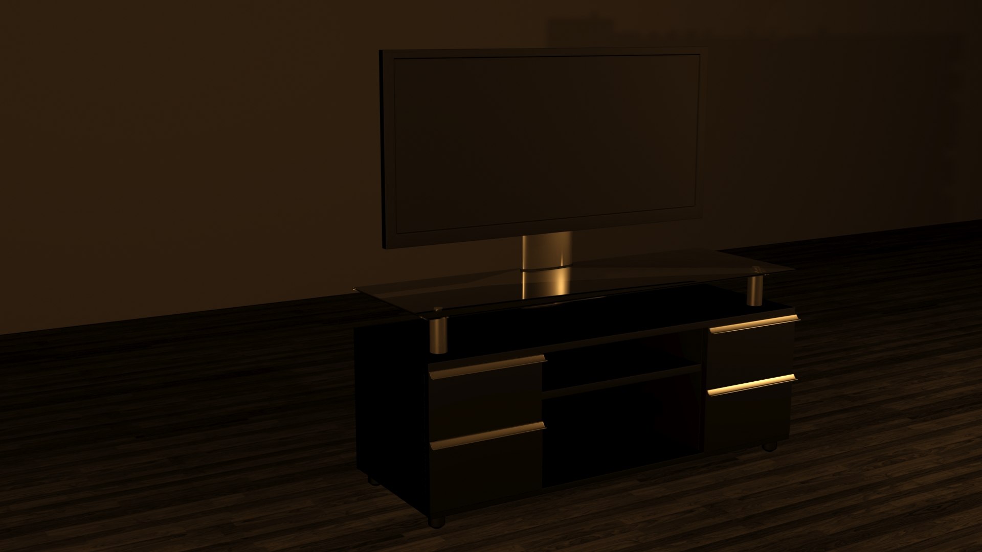 3D television table - TurboSquid 1363714
