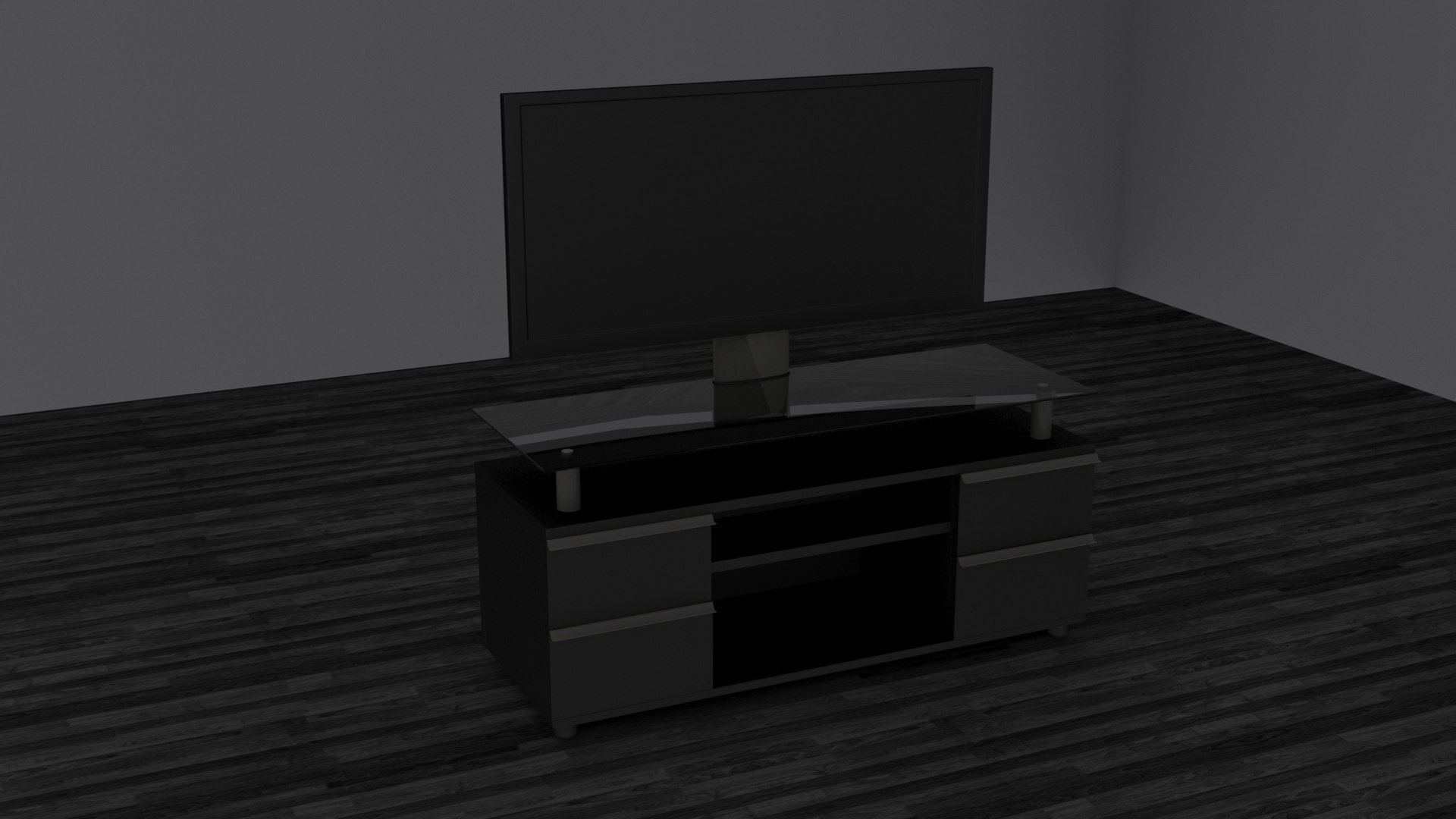 3D television table - TurboSquid 1363714