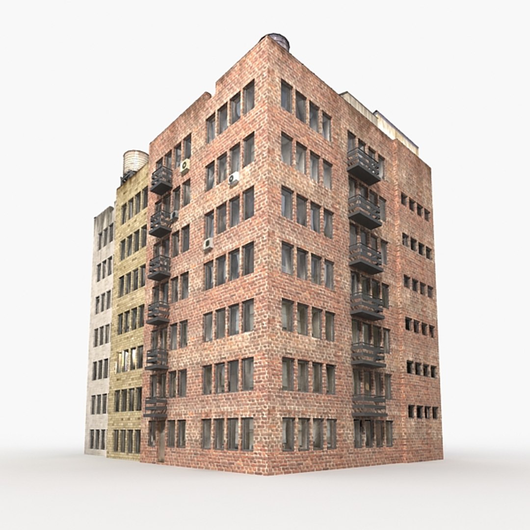 3d Residental Building Complex