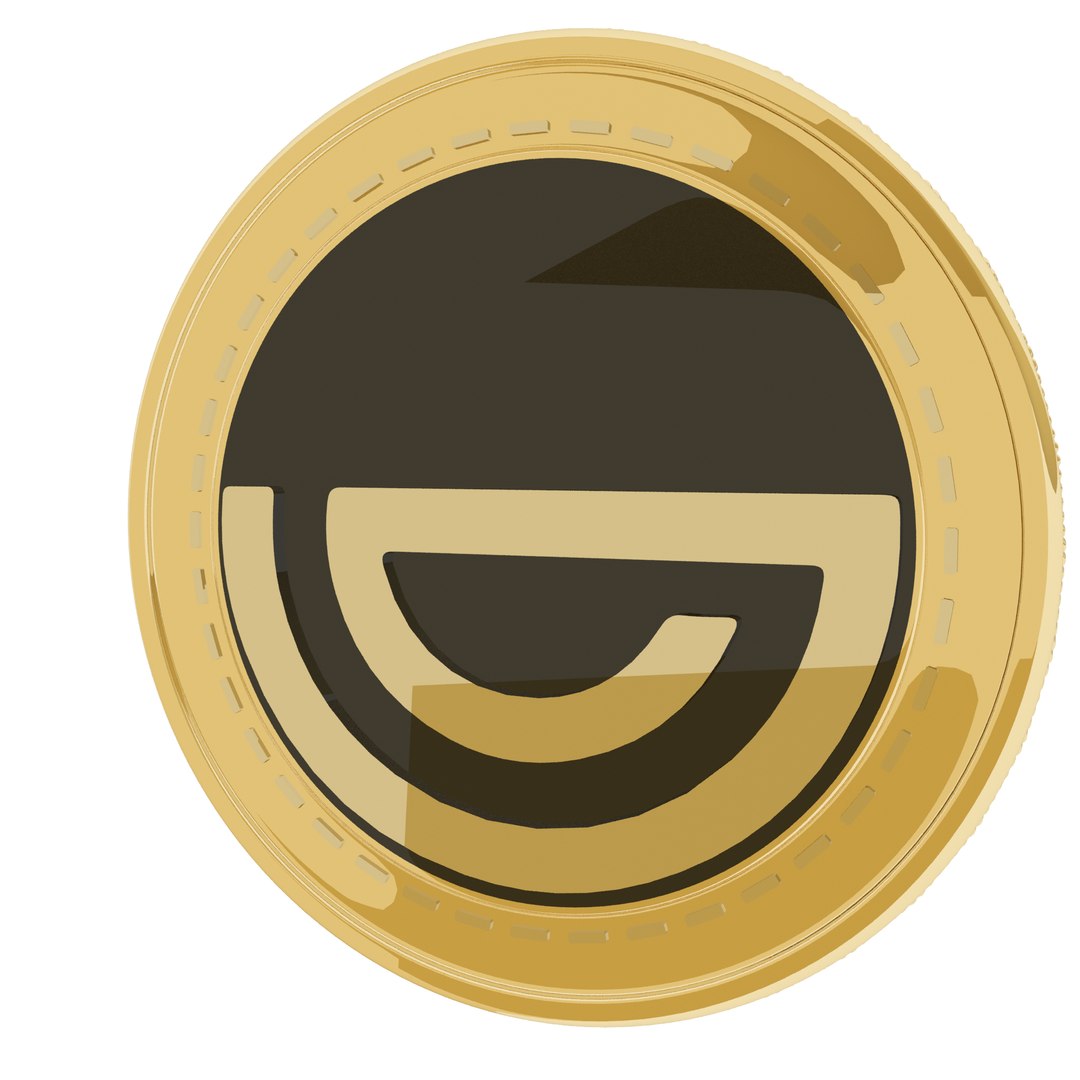 3D Genesis Vision Cryptocurrency Gold Coin - TurboSquid 1856538