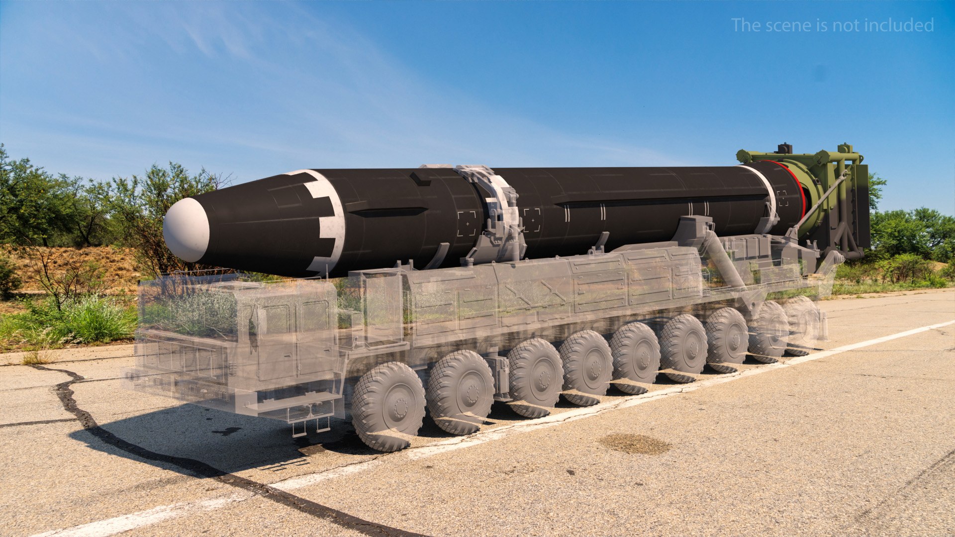 Hwasong-15 Intercontinental Ballistic Missile 3D Model - TurboSquid 1524513