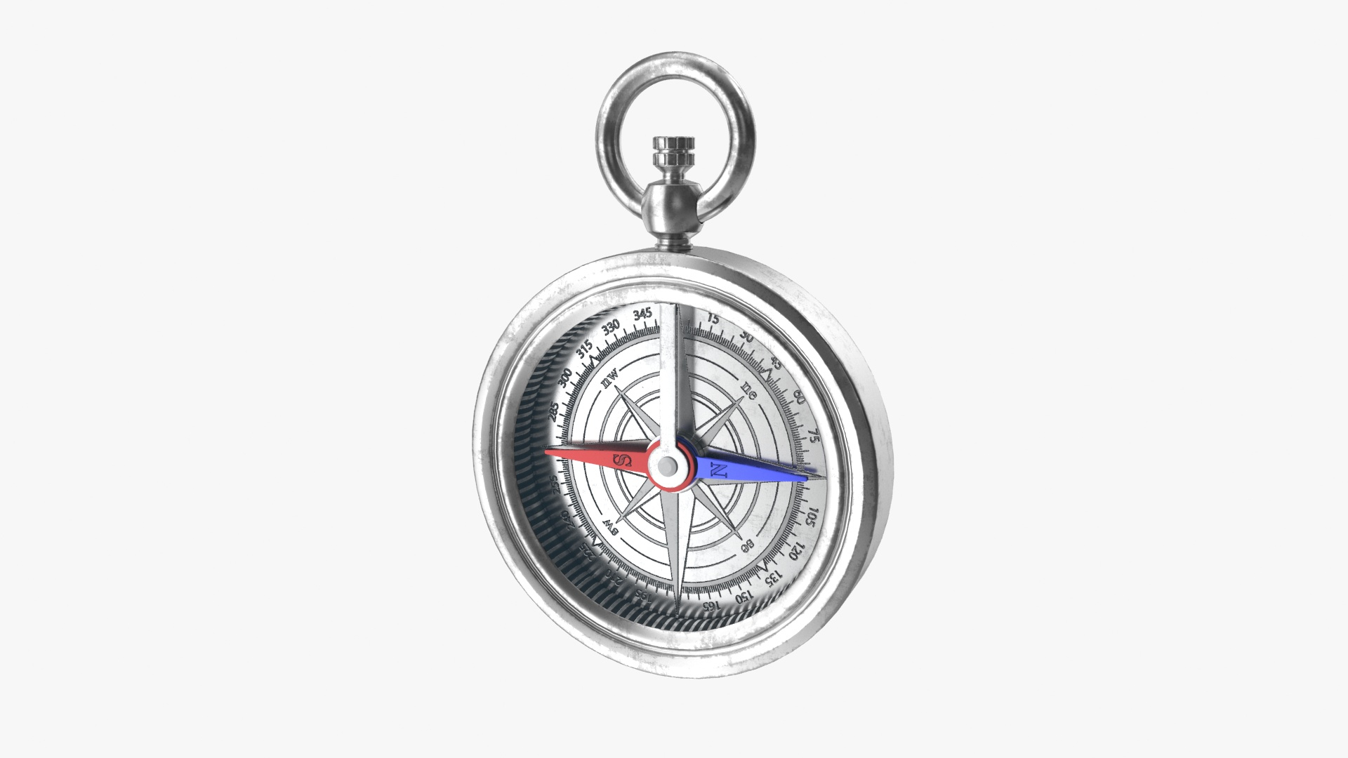 Precision Travel Compass Model - TurboSquid 2423892