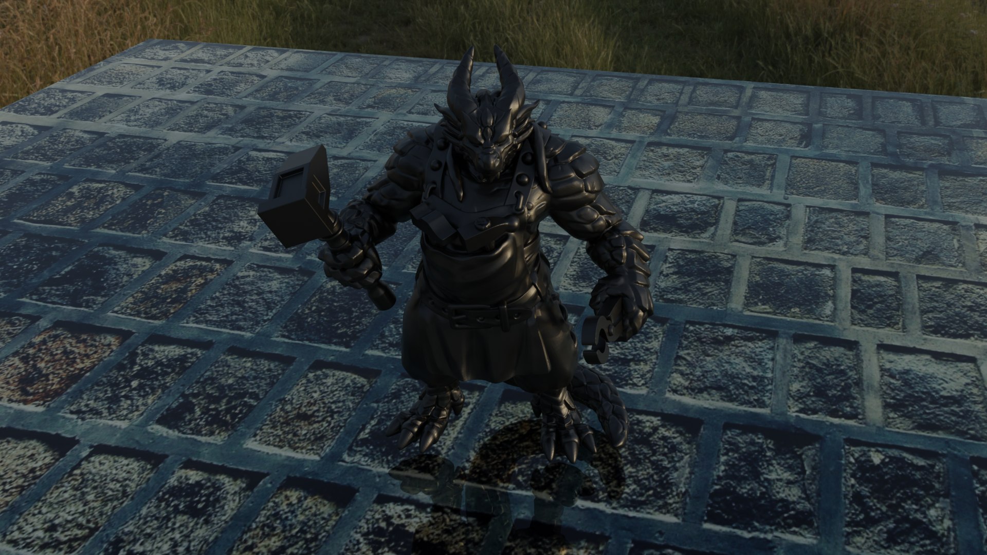 modelo 3d Dragon maintenance worker - TurboSquid 2060925